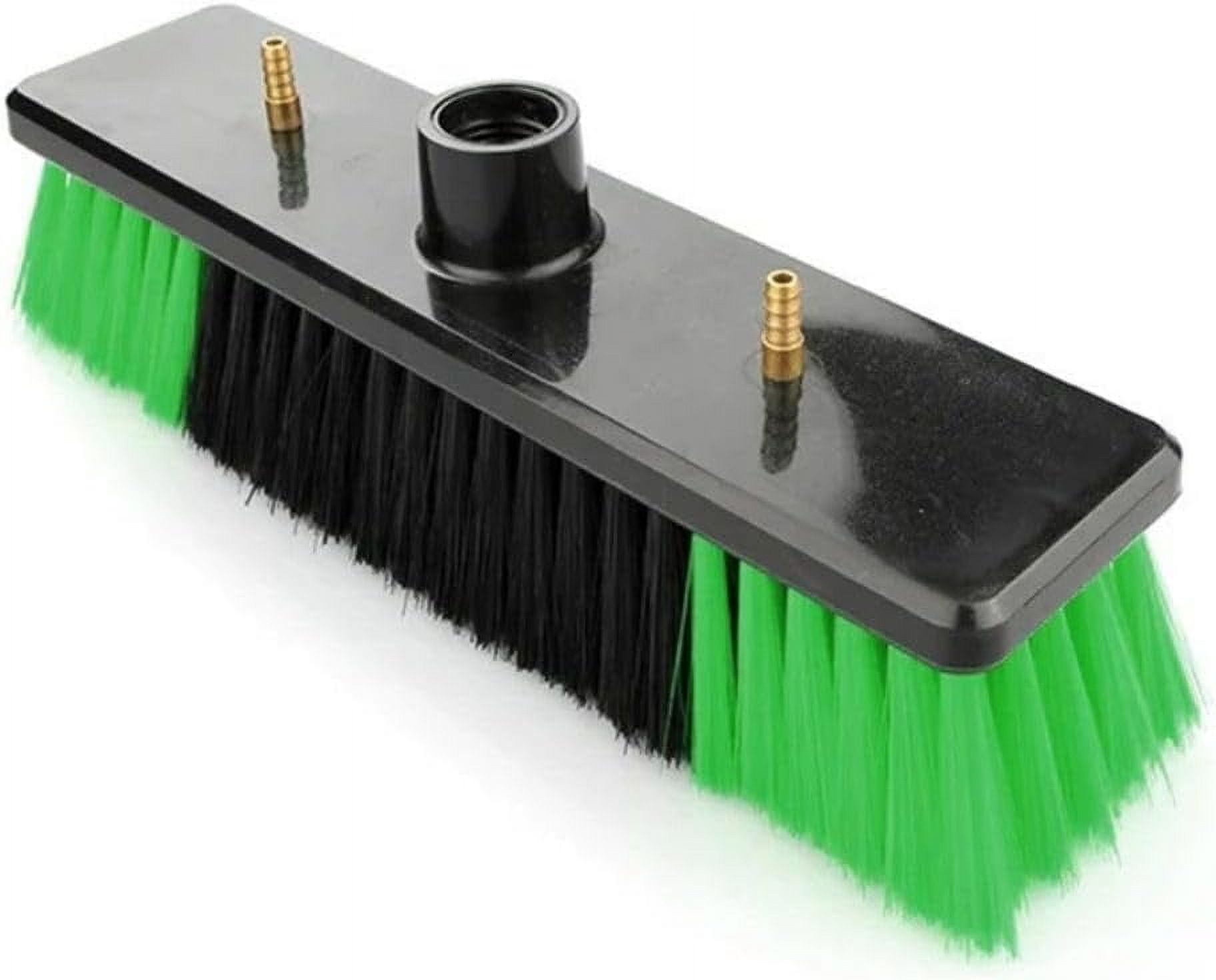 11" Nylon Bristle Brush Head for Superlite Water Fed Poles, Firm ...