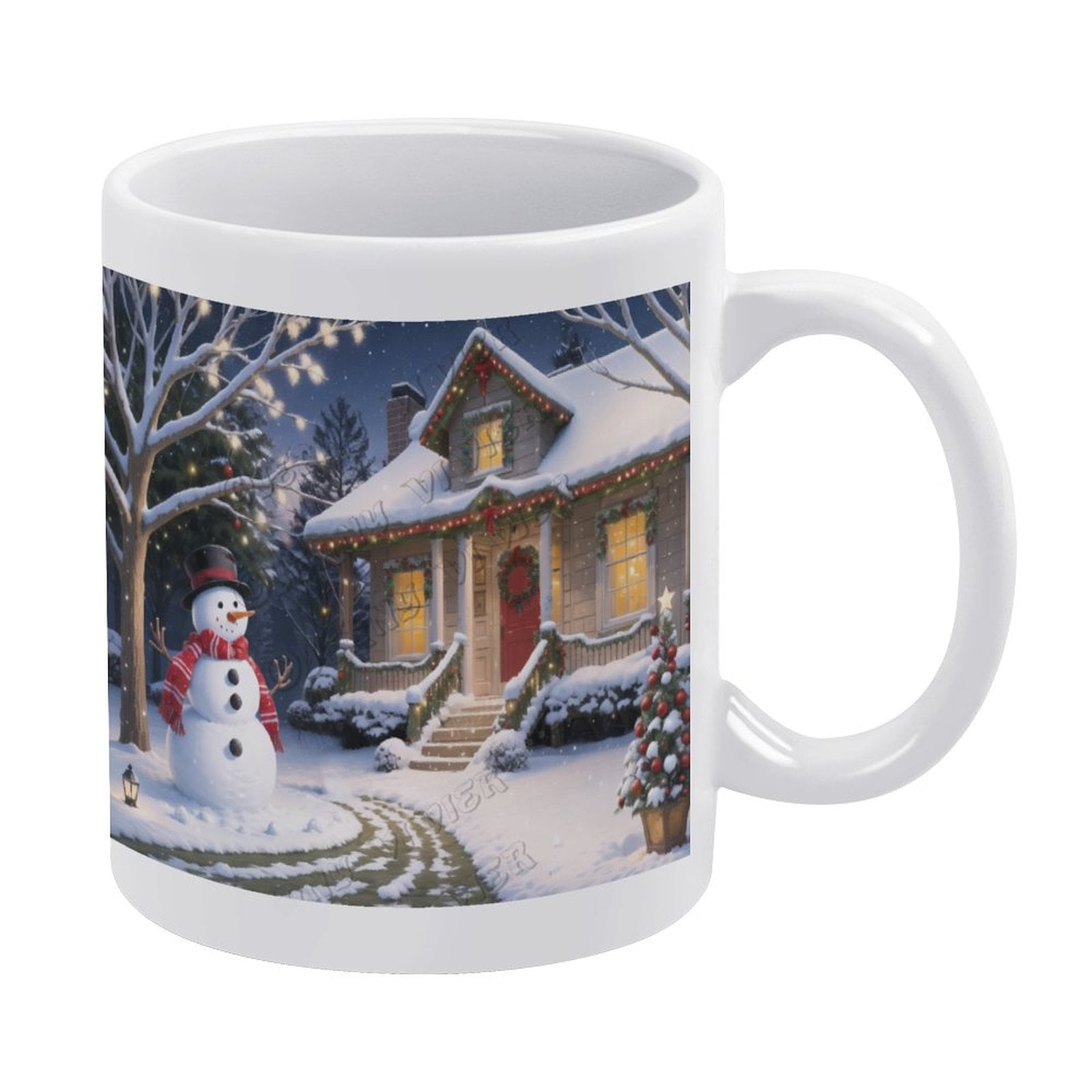 11 OZ Coffee Mug - Decorative Christmas Mug - Gift for Family ...