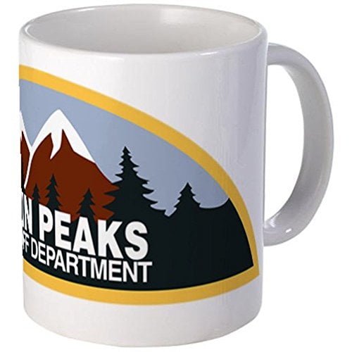 11 Ounce Mug Twin Peaks Sheriff Department Mug S White One Pack ...