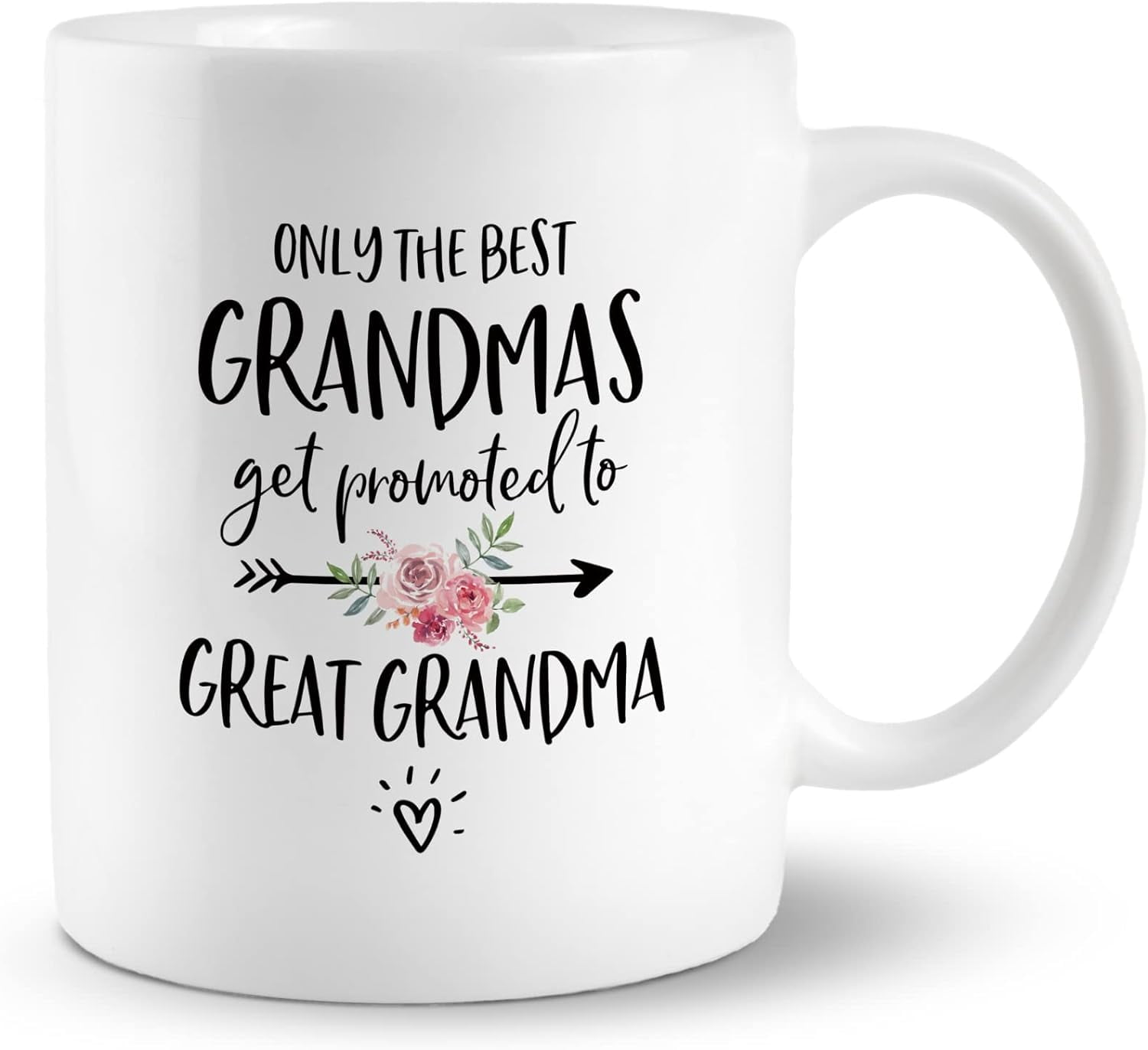 11 Ounces Ceramic Mug, Great Grandma Gift Coffee Tea Mug Cup, Ideal for ...