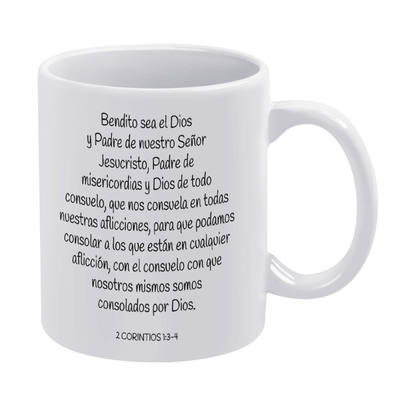 11 Oz White Coffee Mug Blessed Be The God And Father Of Our Lord ...