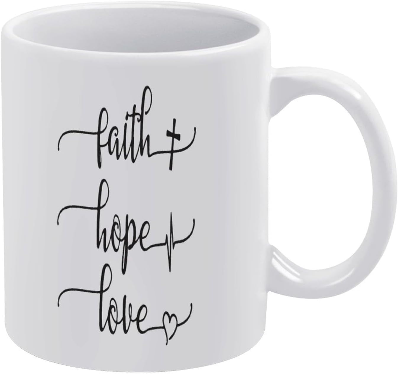 11 Oz White Coffee Mug - Holy Spirit You Are Welcome Here - Ceramic ...