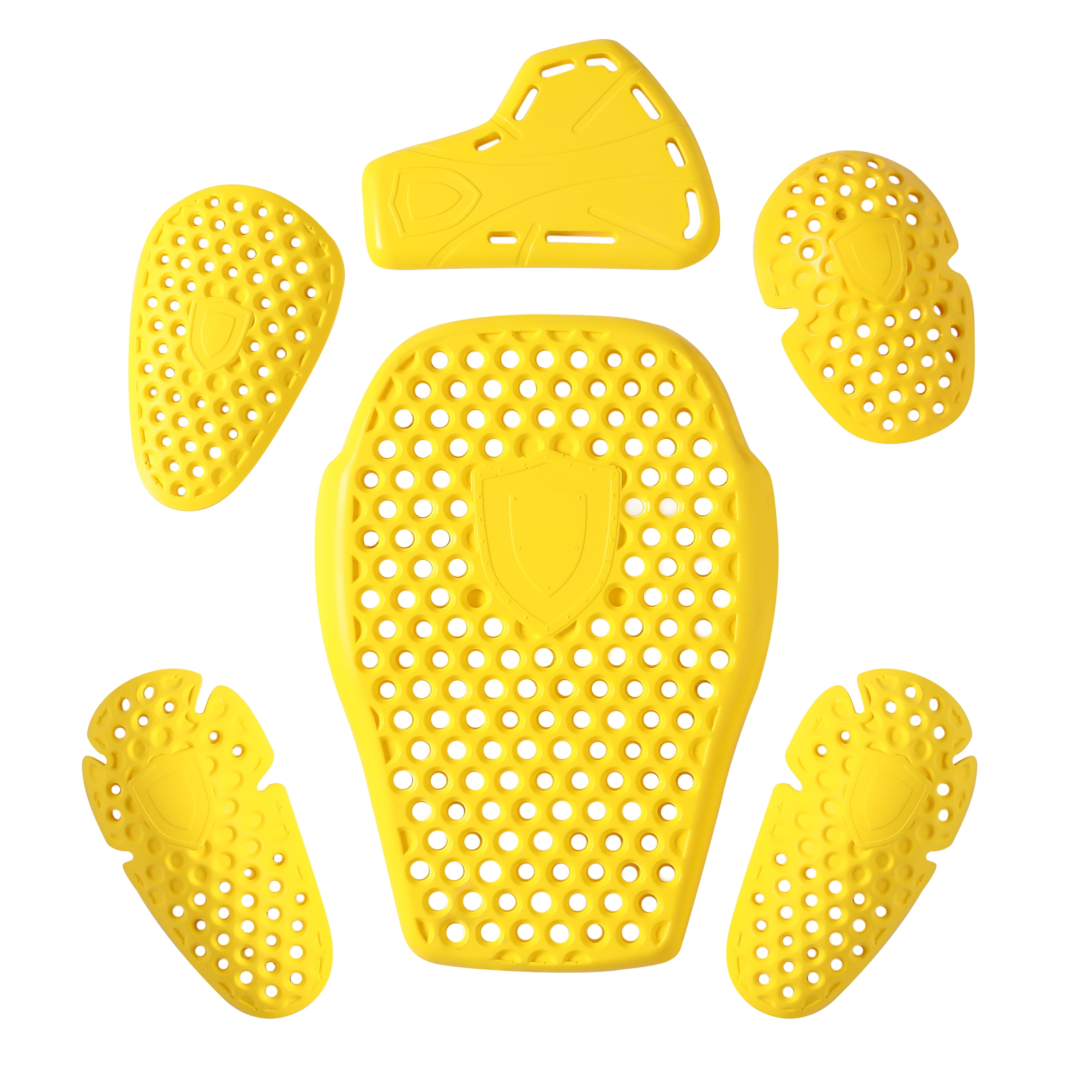 11-PC CE Level 2 Approved Armor Pads Level L2 Approved Back, Shoulder ...