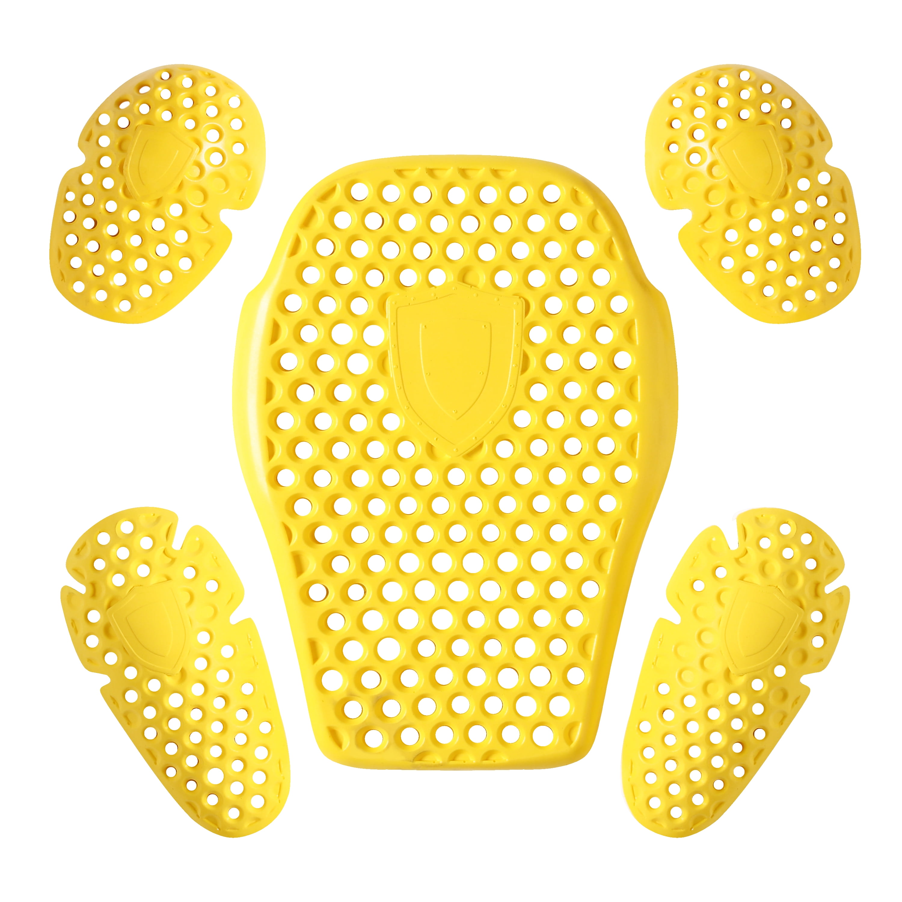 11-PC CE Level 2 Approved Armor Pads Level L2 Approved Back, Shoulder ...