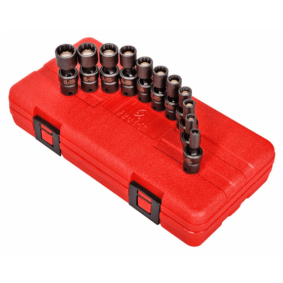 11 PIECE 1/4 DR. 12PT UNIVERSAL SOCKET SET - Walmart.com