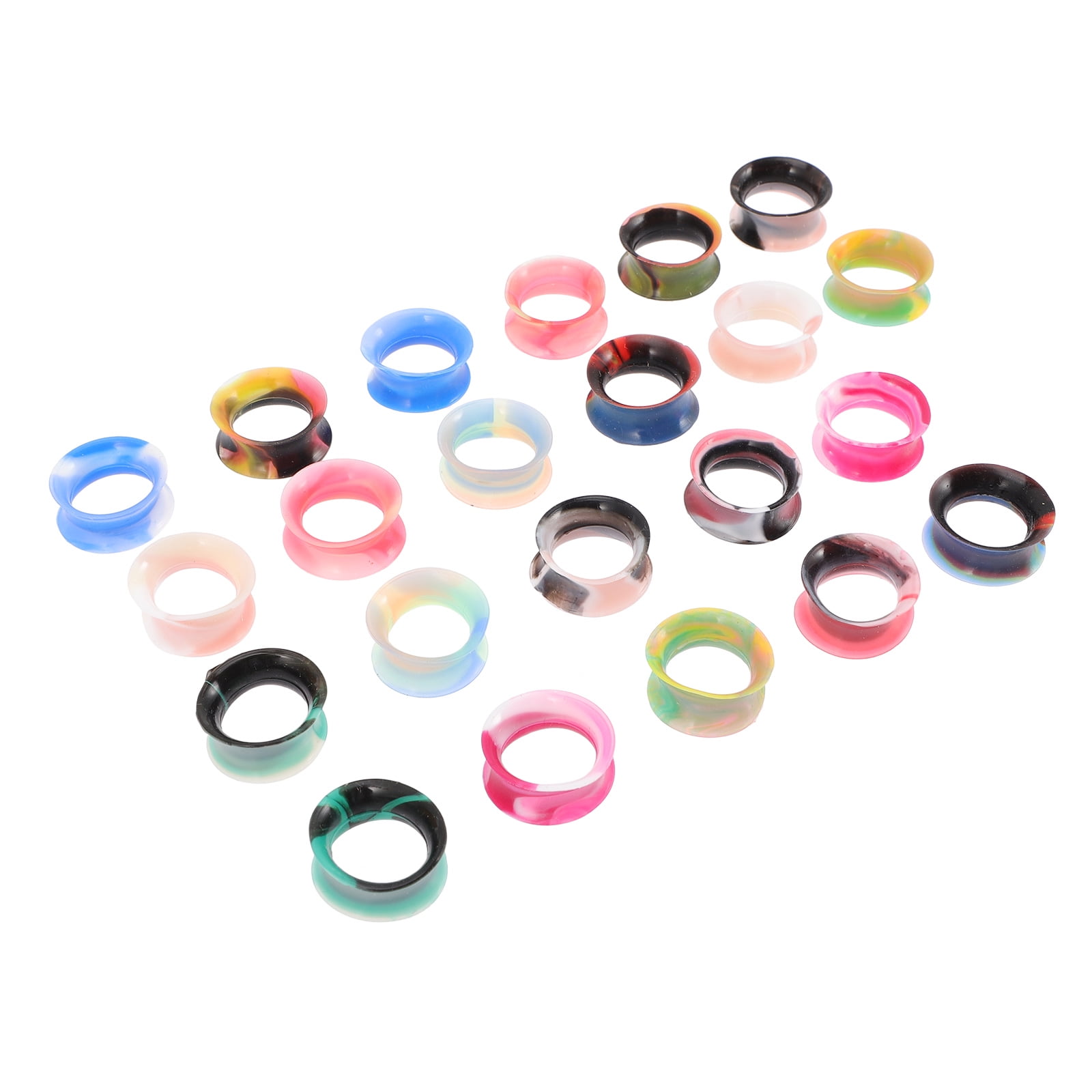 11 Pairs Ear Stretching Gauges Tunnels Plug Ear Piercing Stretcher ...