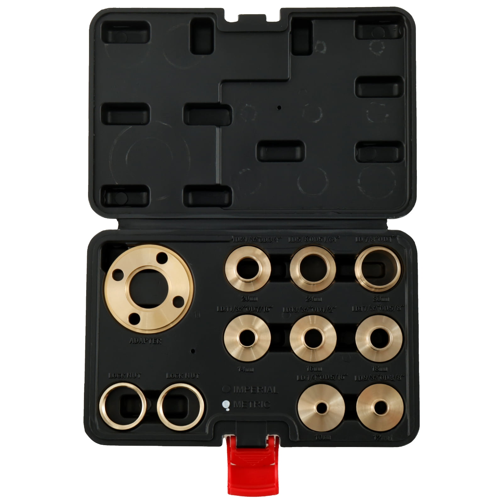 11 Pcs Brass Router Template Bushing Guide Set Premium Router Template ...