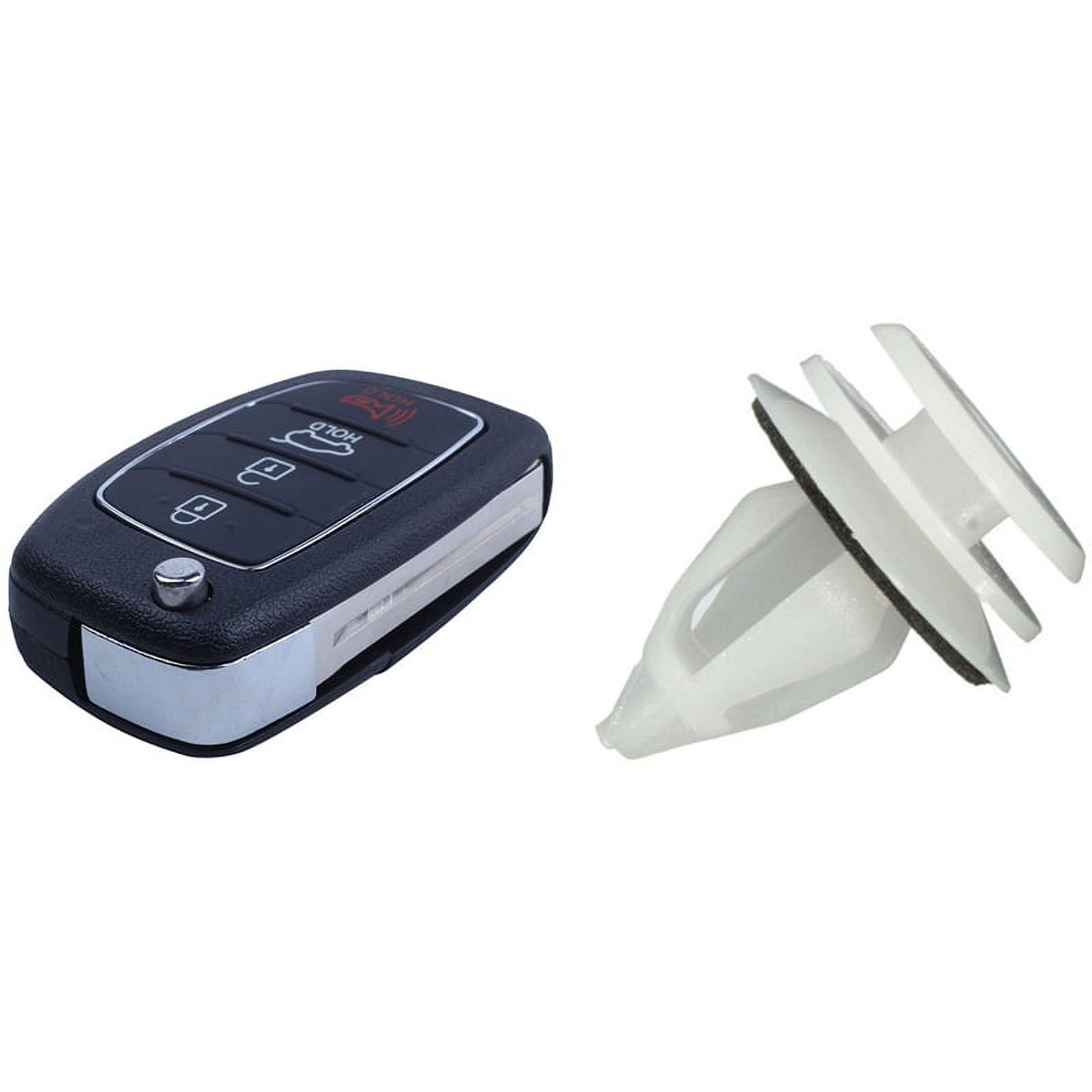 11 Pcs Car Accessories: 10Pcs Plastic Car Auto Interior Door Trim Clips ...