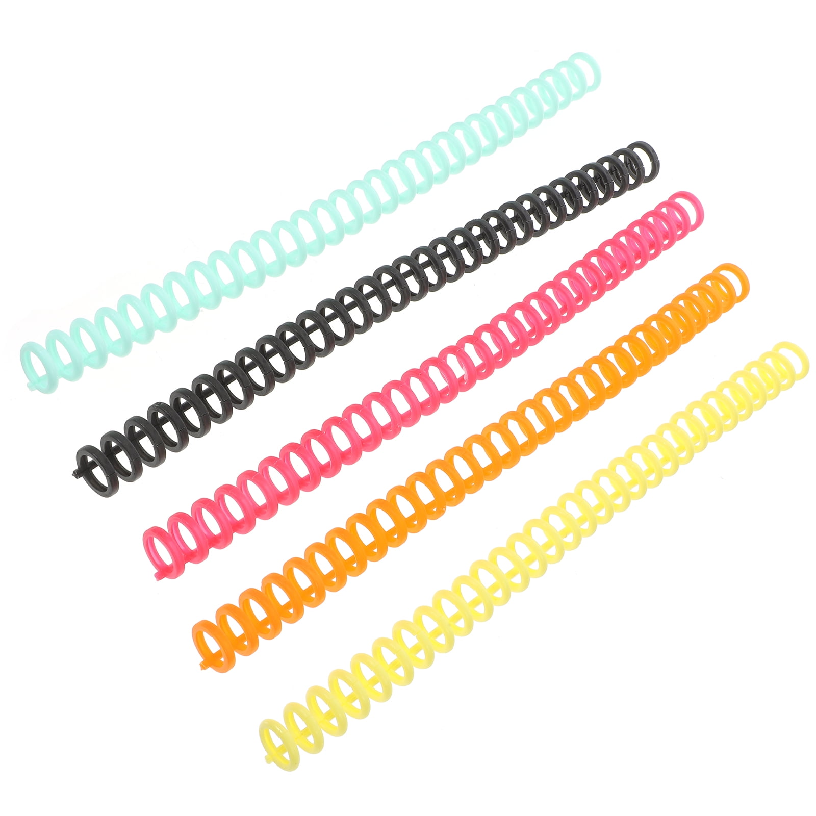 11Pcs Plastic Binding Spines Plastic Spiral Notebook Coils Notebook ...