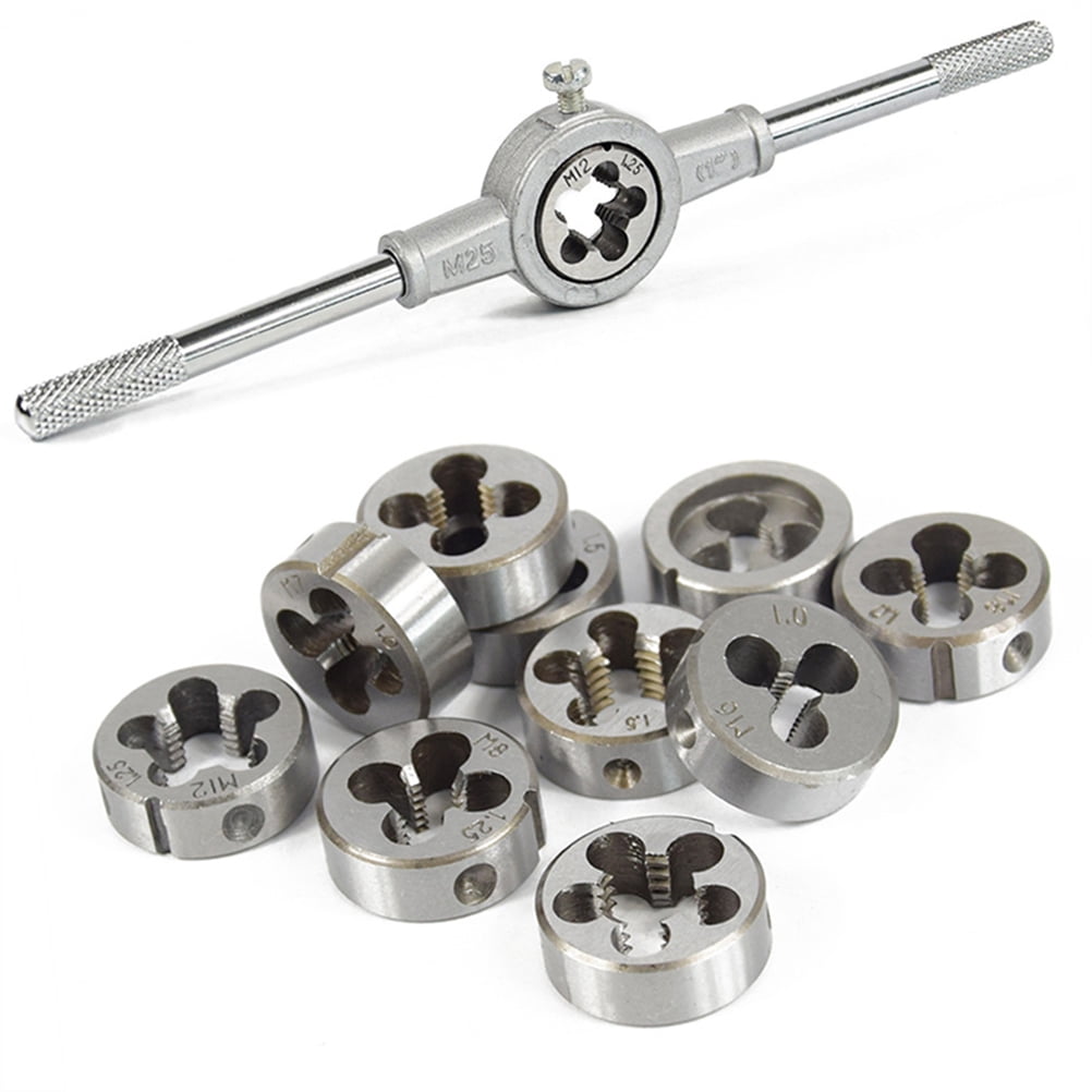 ULTNICE Die Wrench Thread Repair Kit Silver 11-Pcs - Walmart.com