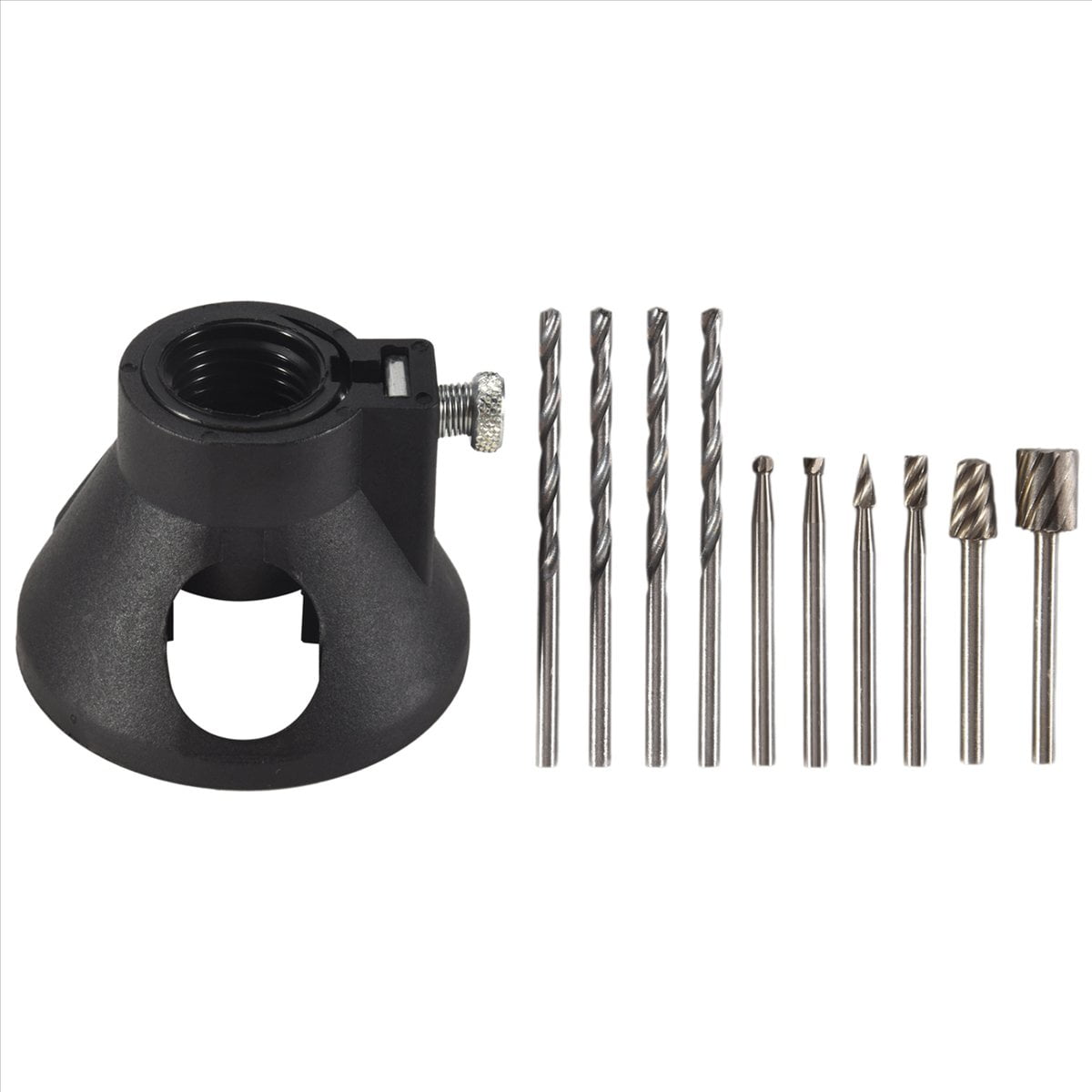 11 Pcs Multipurpose Cutting Guide Kit Shank HSS Routing Router Bits and ...