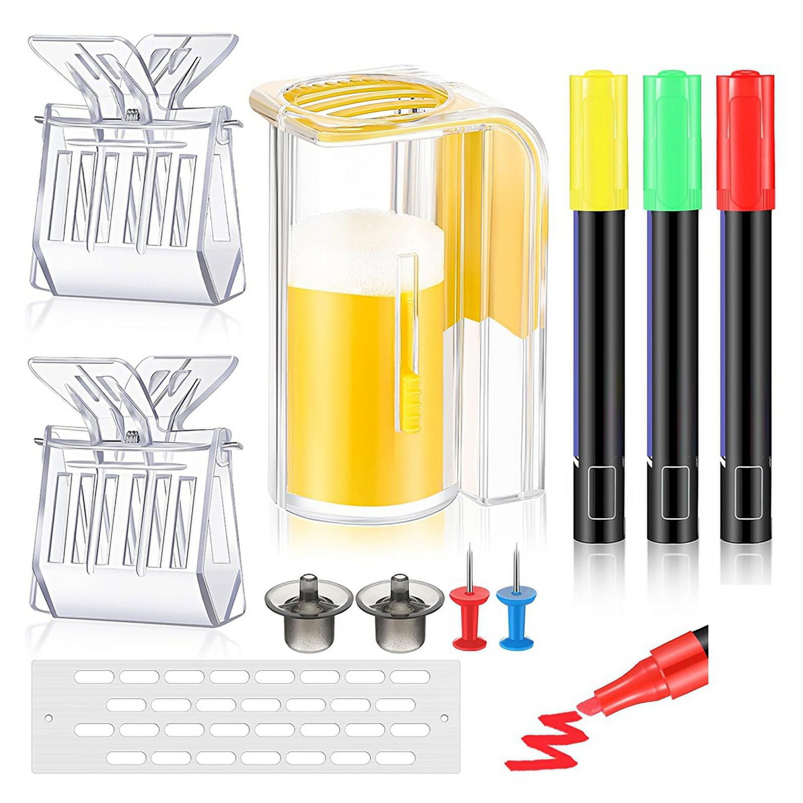 11 Pcs Queen Bee Marking Kit with Queen Bee Marking Bottles Marking ...
