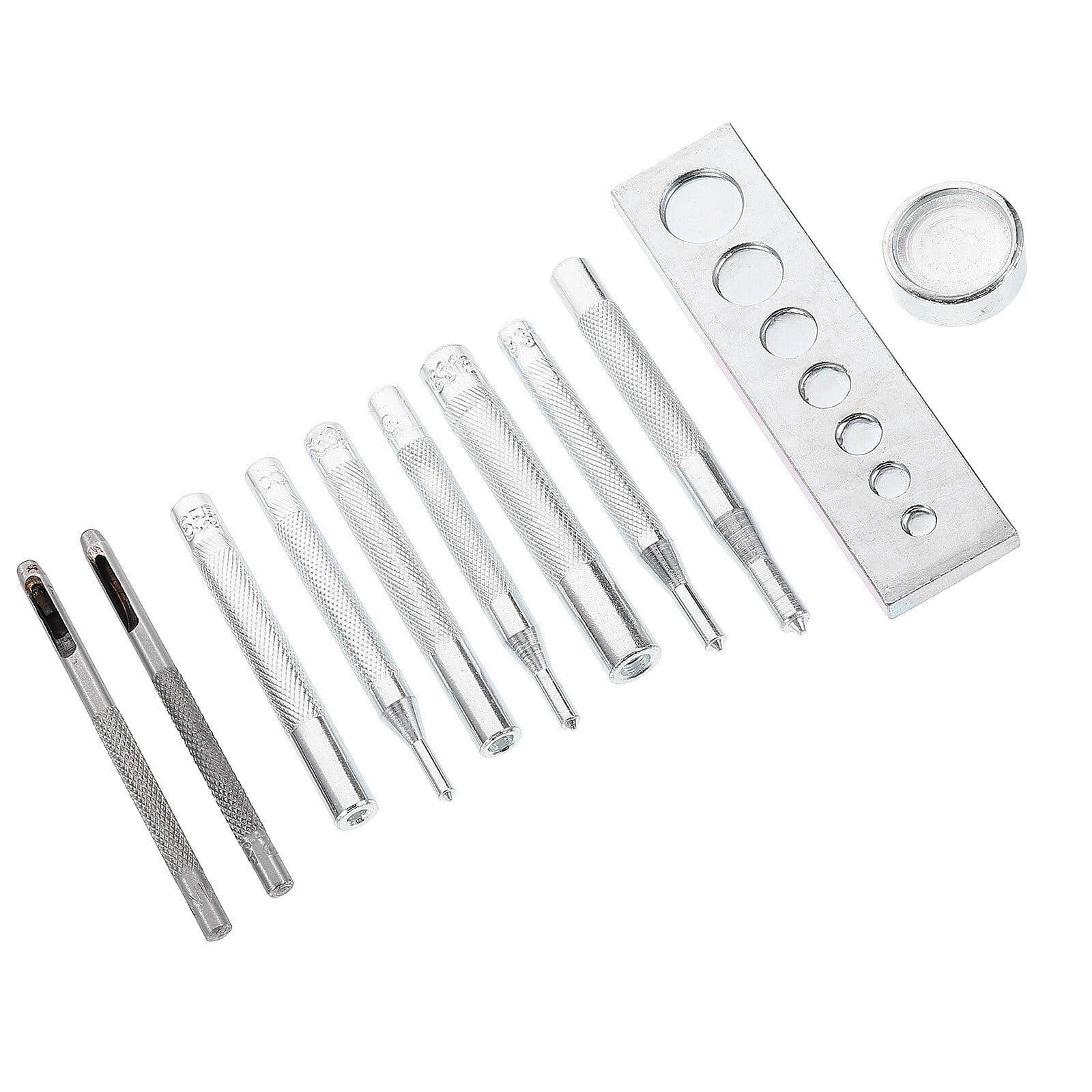11 Pcs/Set Snap Button Fastener Tool Snaps Snap Fastener Tools 10X9CM ...