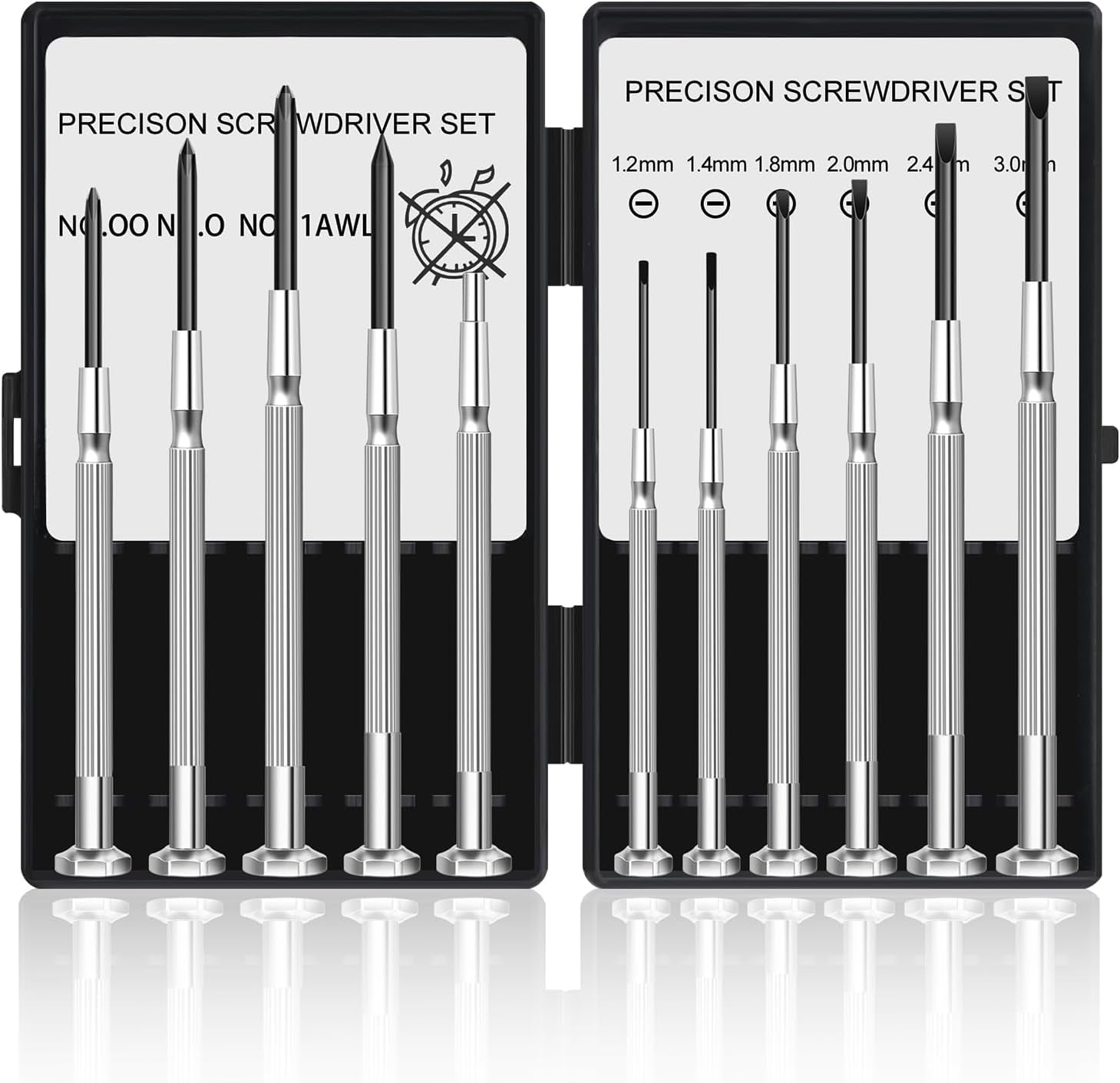 11 Pcs Small Precision Screwdriver Set, Tiny Screwdriver Set, Mini ...