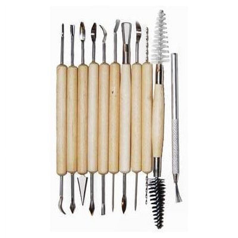 11 Piece Artist's Assorted Sculpture Tools (Hawk: CR-71011) - Walmart.com