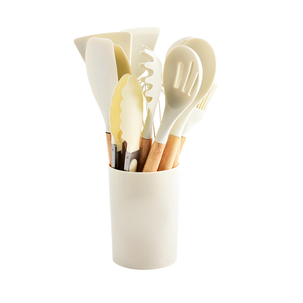 11-Piece Kitchen Utensil Set - Sile Material, High Temperature ...