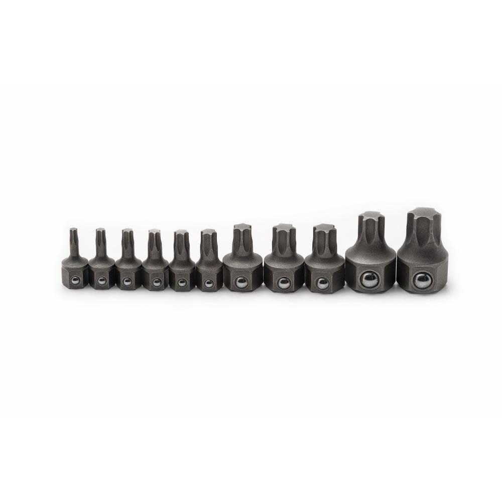 11 Piece Torx Ratcheting Wrench Insert Bit Set - Walmart.com