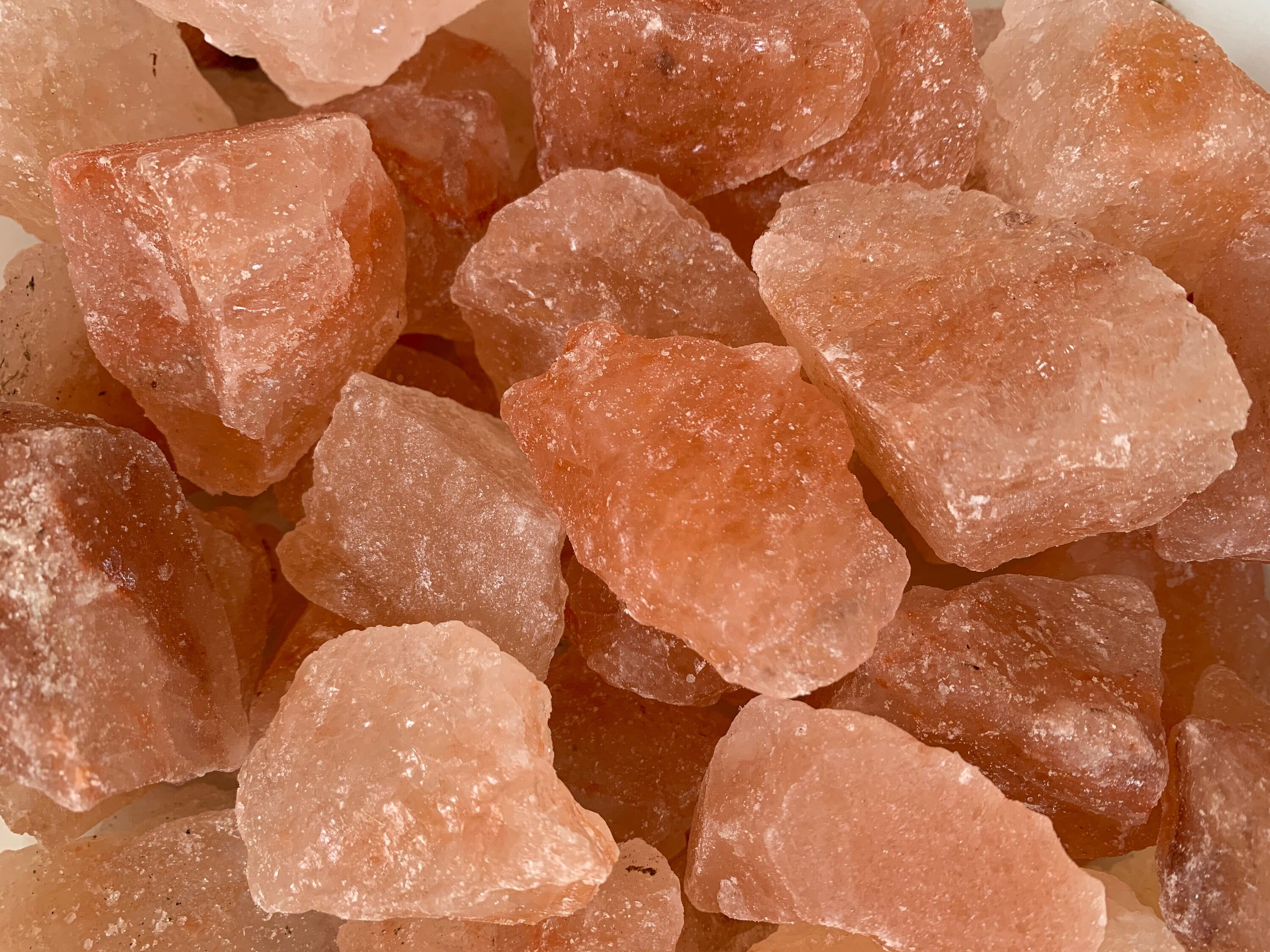 11 Pounds Natural Himalayan Salt Chunks, Large Himalayan Salt Rough ...