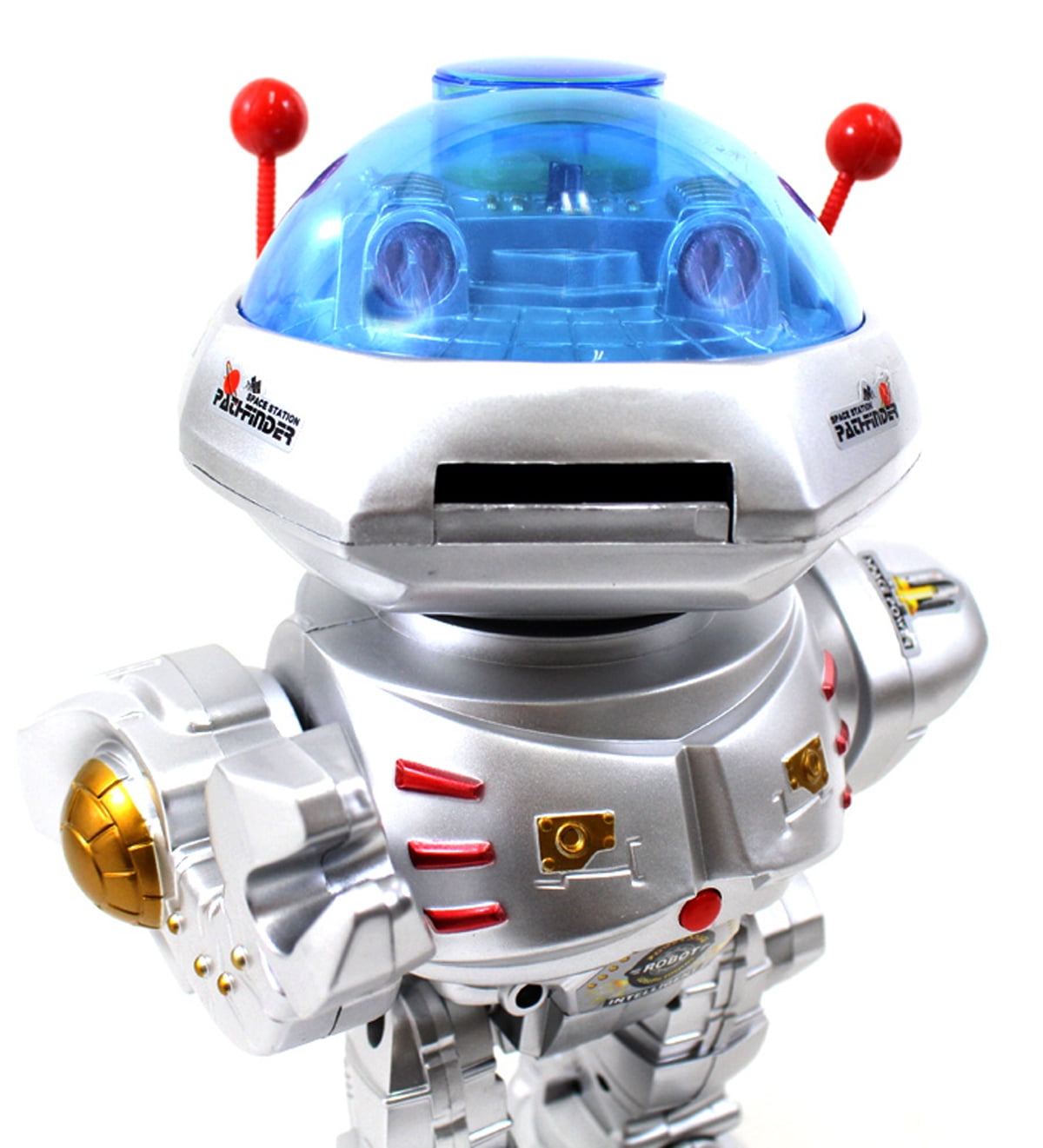 11" RC Dancing Robot w/ R/C Missle Disc Launcher - Walmart.com