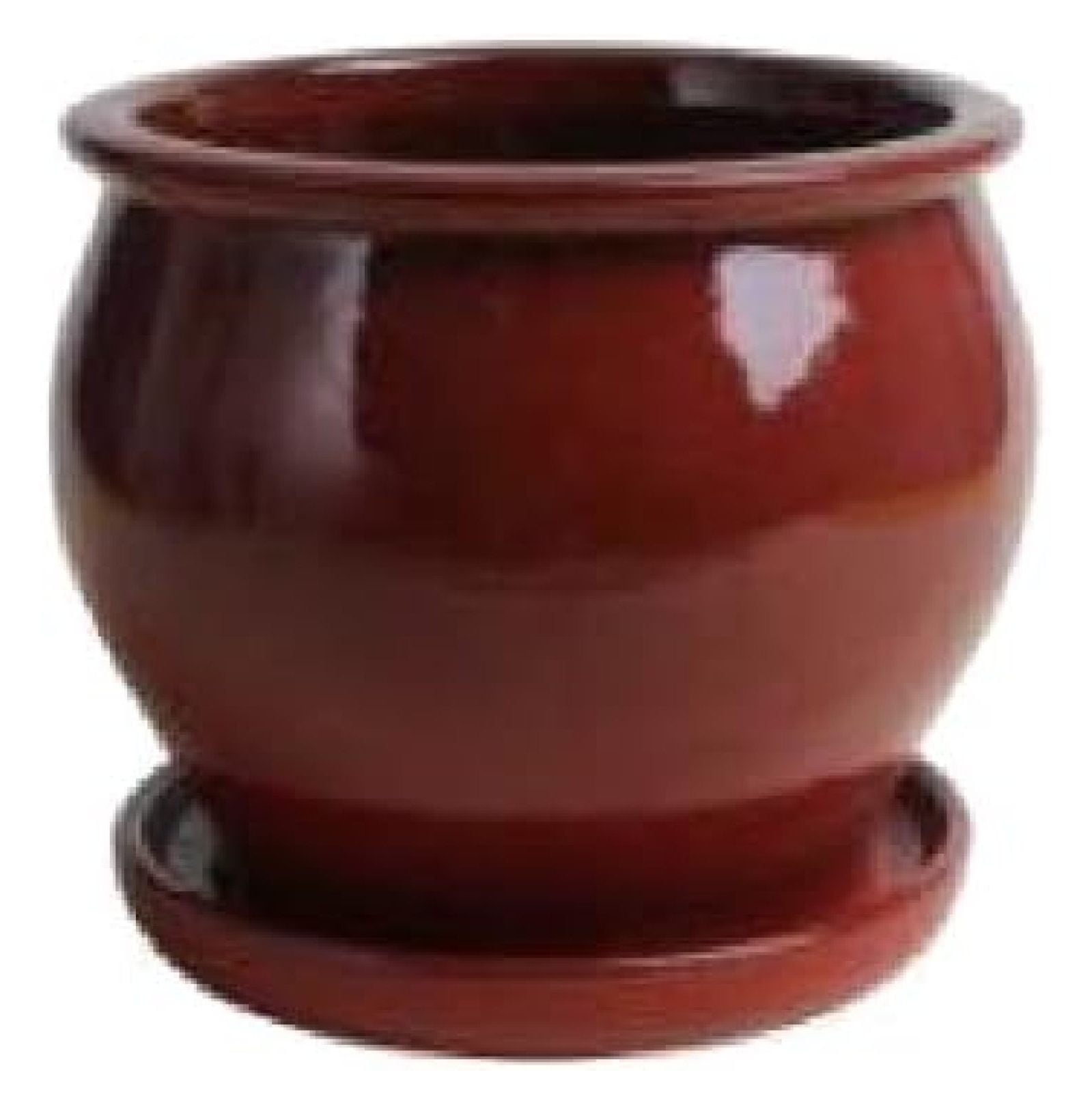 11" RED Studio Pot - Walmart.com