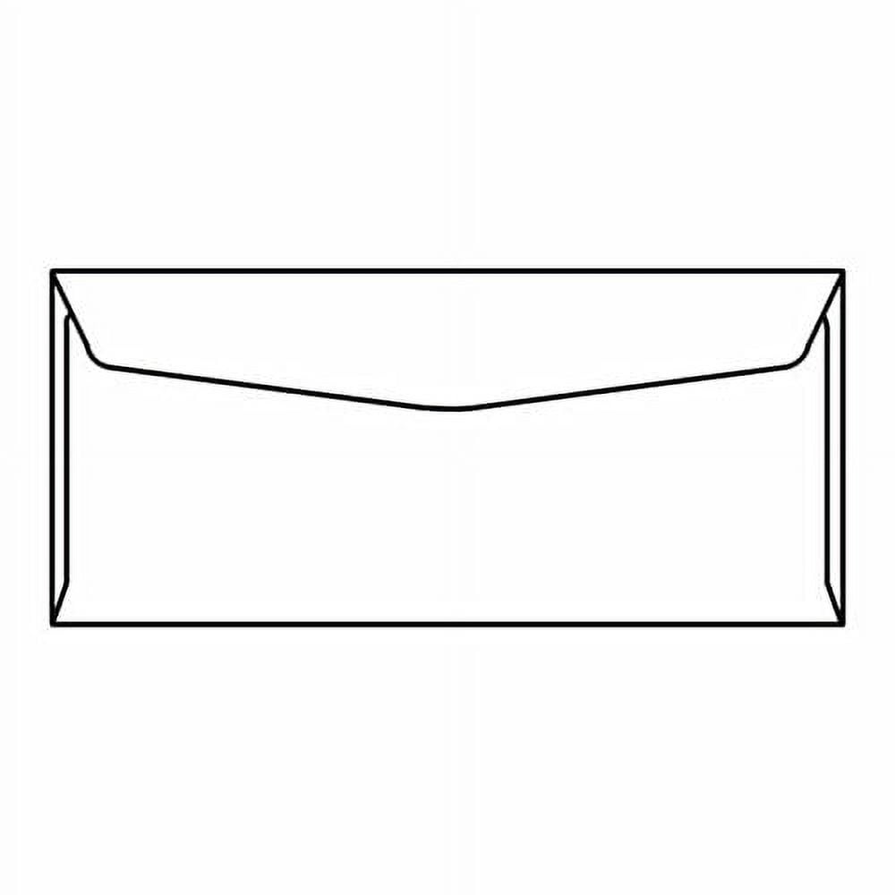 #11 Regular Envelopes, 4-1/2" x 10-3/8", 24#, White, Side Seams, No ...
