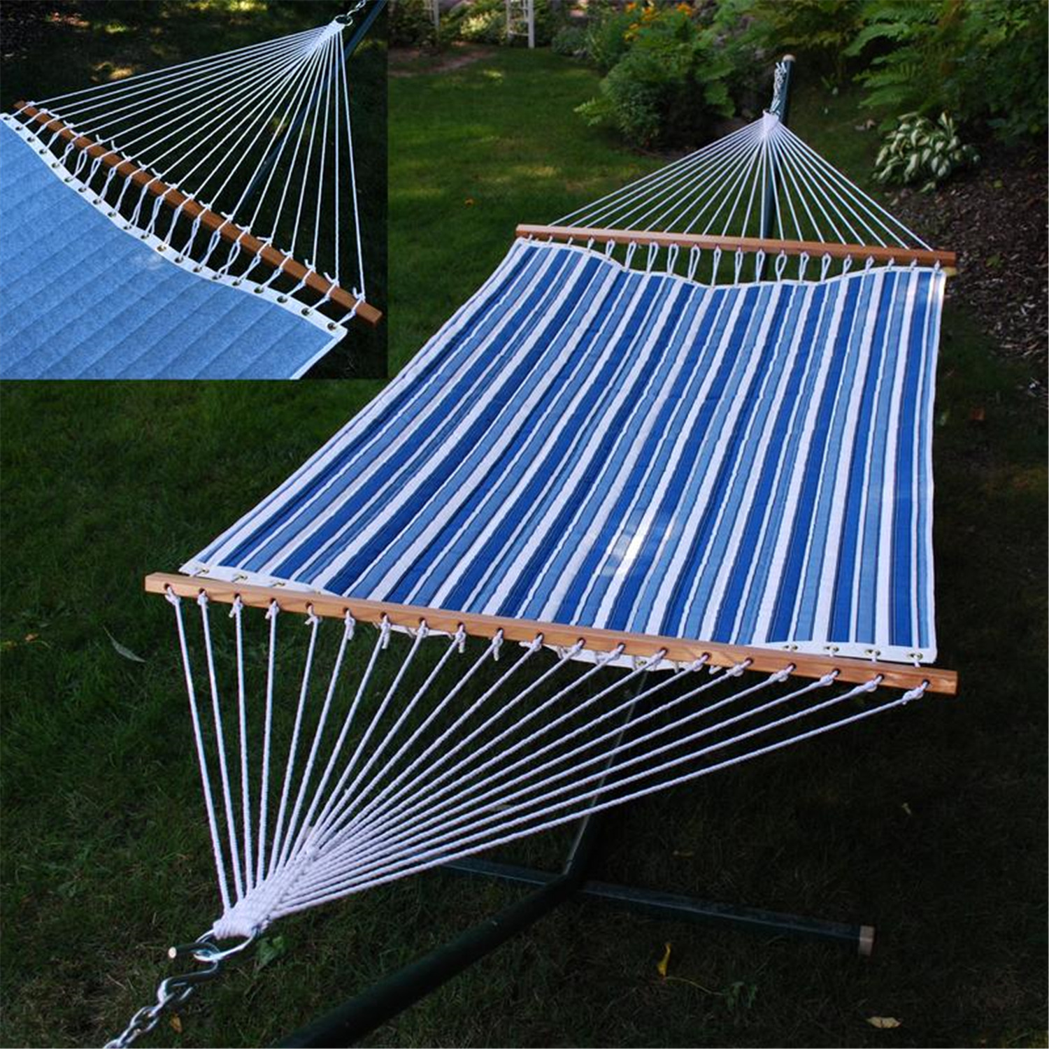 11' Reversible Quilted Hammock - Walmart.com