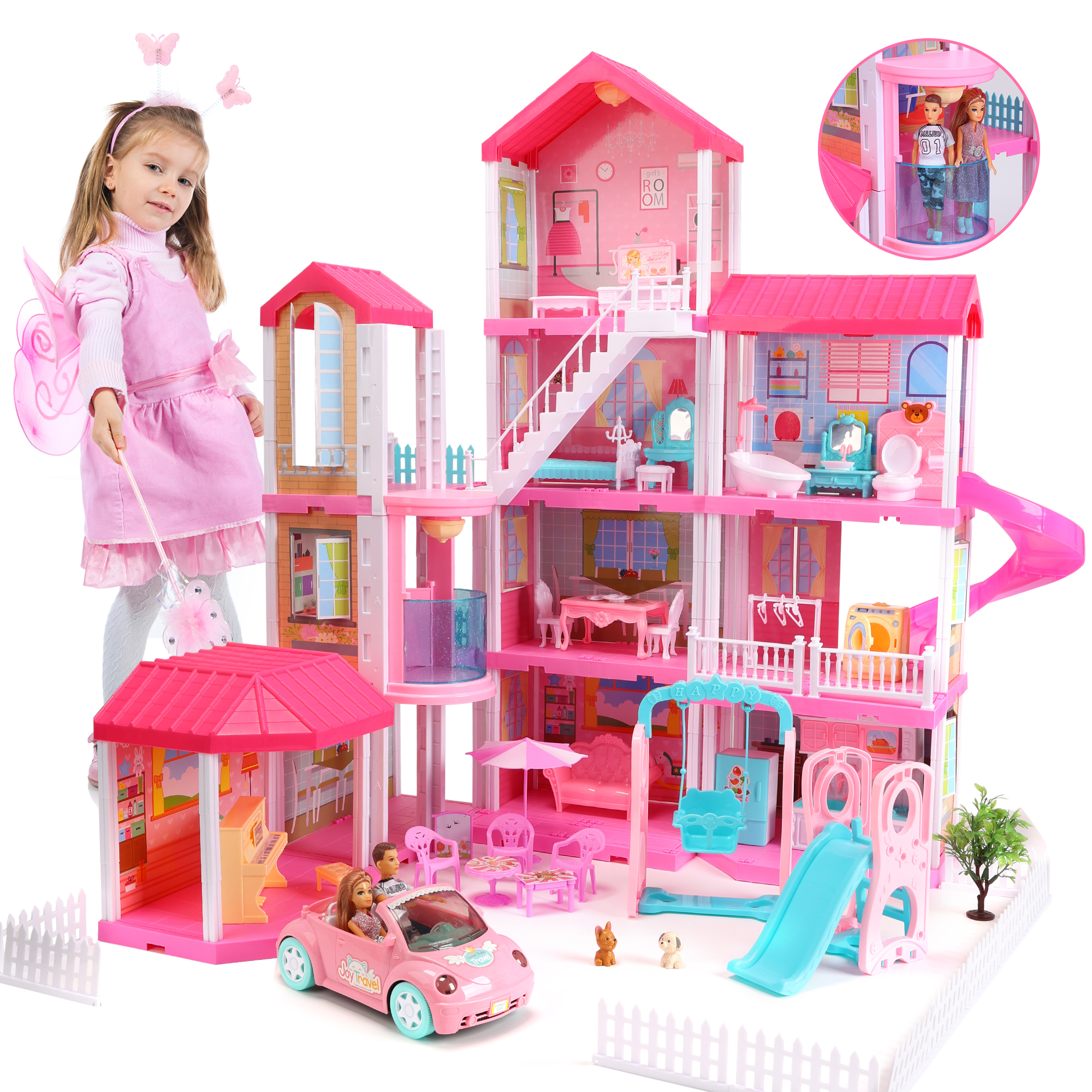 Polly Pocket Poppin' Party Pad Is a Transforming Playhouse! - Walmart.com