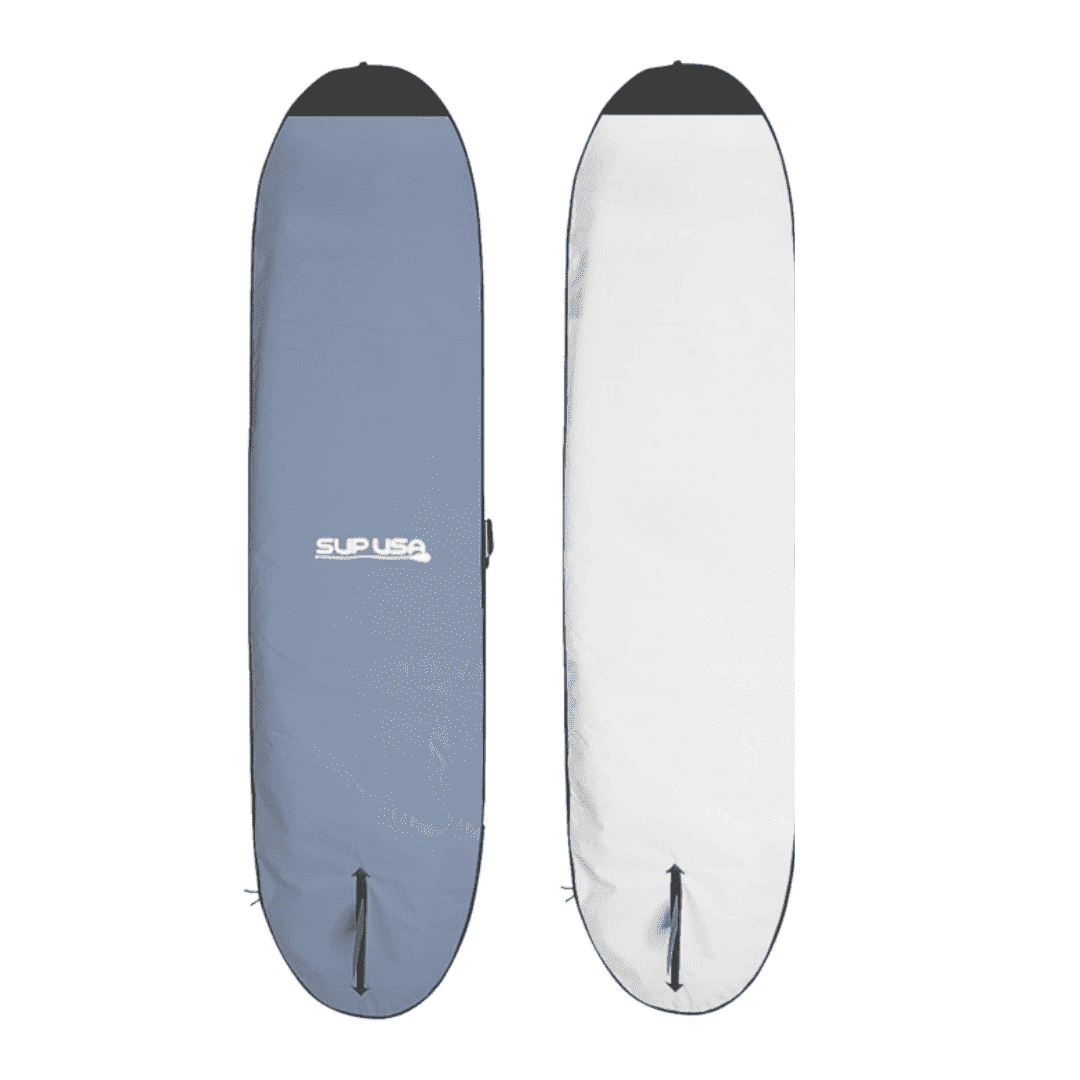 SUP USA 11' Premium Paddleboard Bag, Gray Foam Padded, Heavy Duty Nylon ...