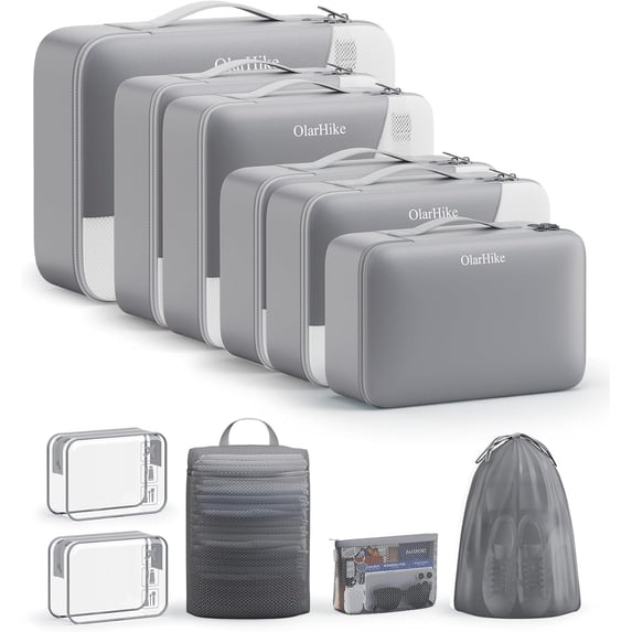 11 Set Packing Cubes for Travel, Gifts for Women Mom,Anti-Tearing ...