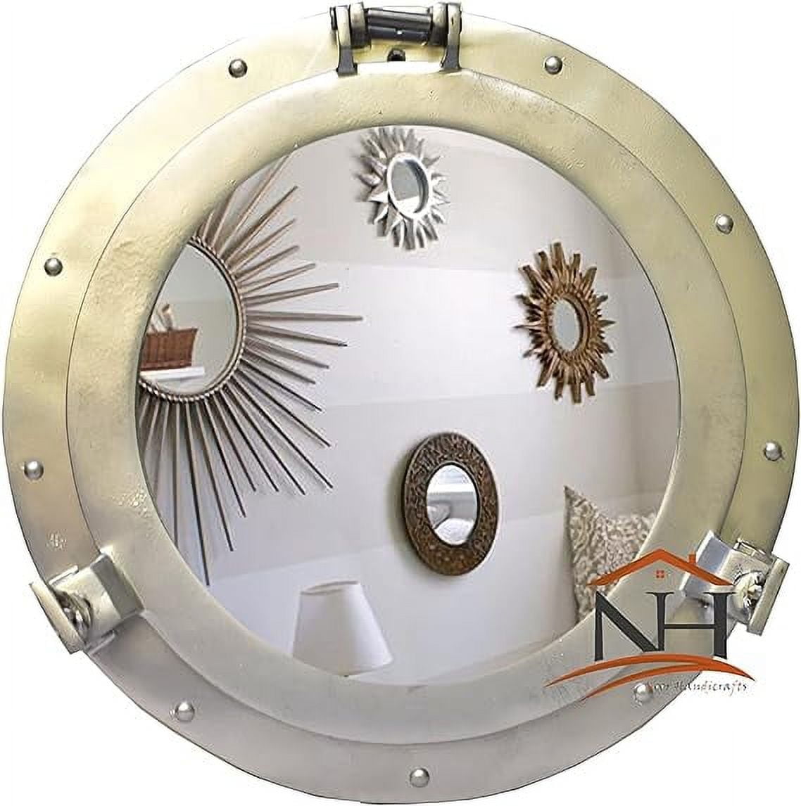 11" Ship Porthole ! Nautical Porthole Mirror Home Decor Wall Decor ...