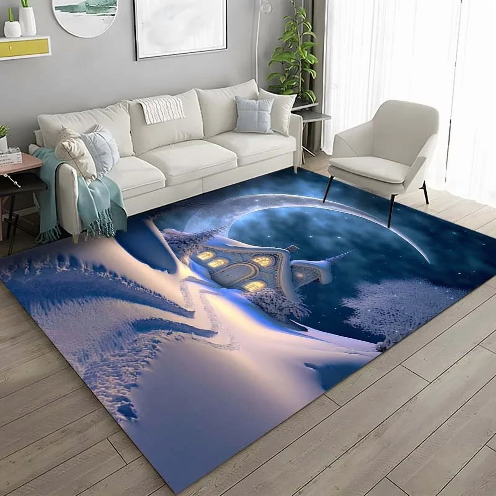 11 Size Fairy Tale House Pattern Rug Fantasy Mysterious House Carpet ...