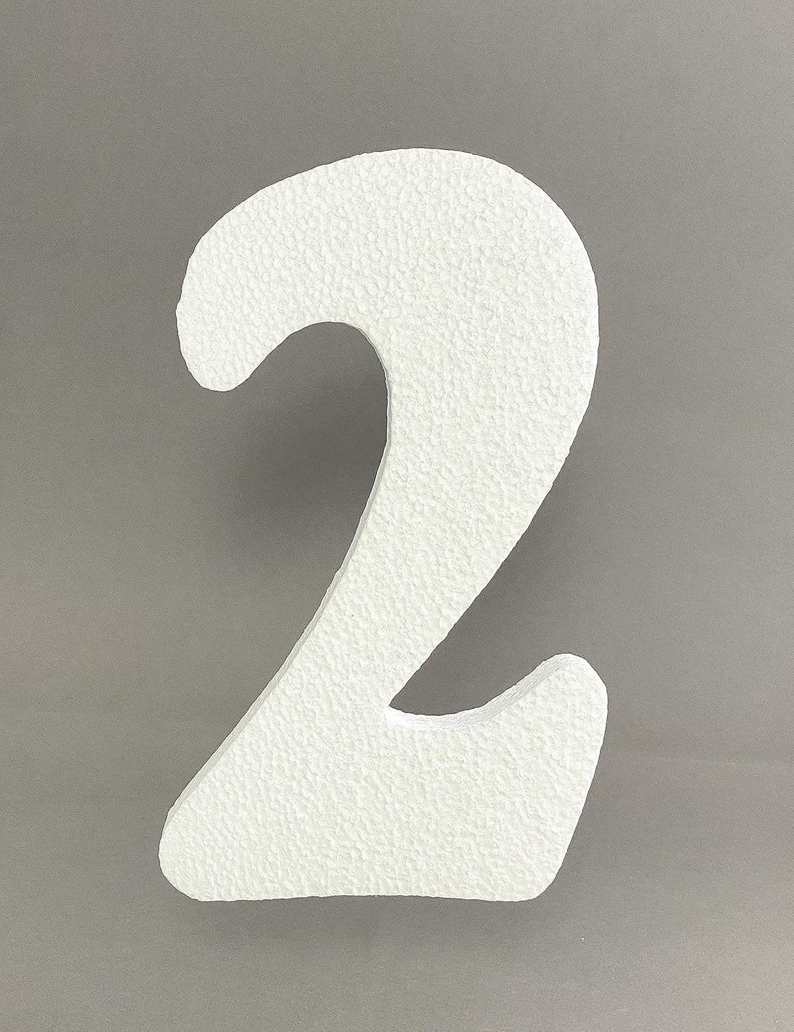 11" Smooth EPS Foam Letters Alphabet Numbers for Crafts, Party Signs ...