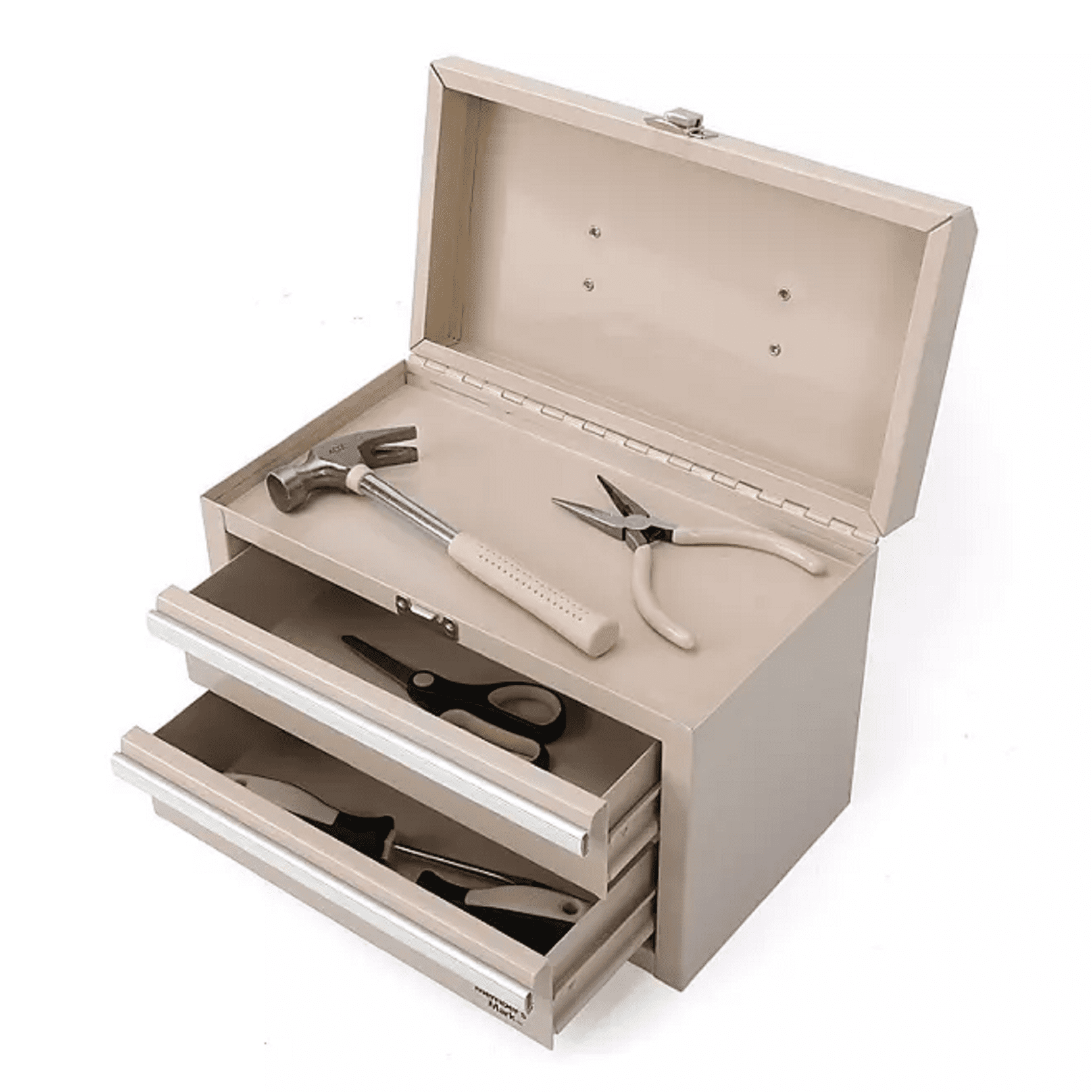 11" Toolbox With 5-Piece Tool Set, Sand - Walmart.com