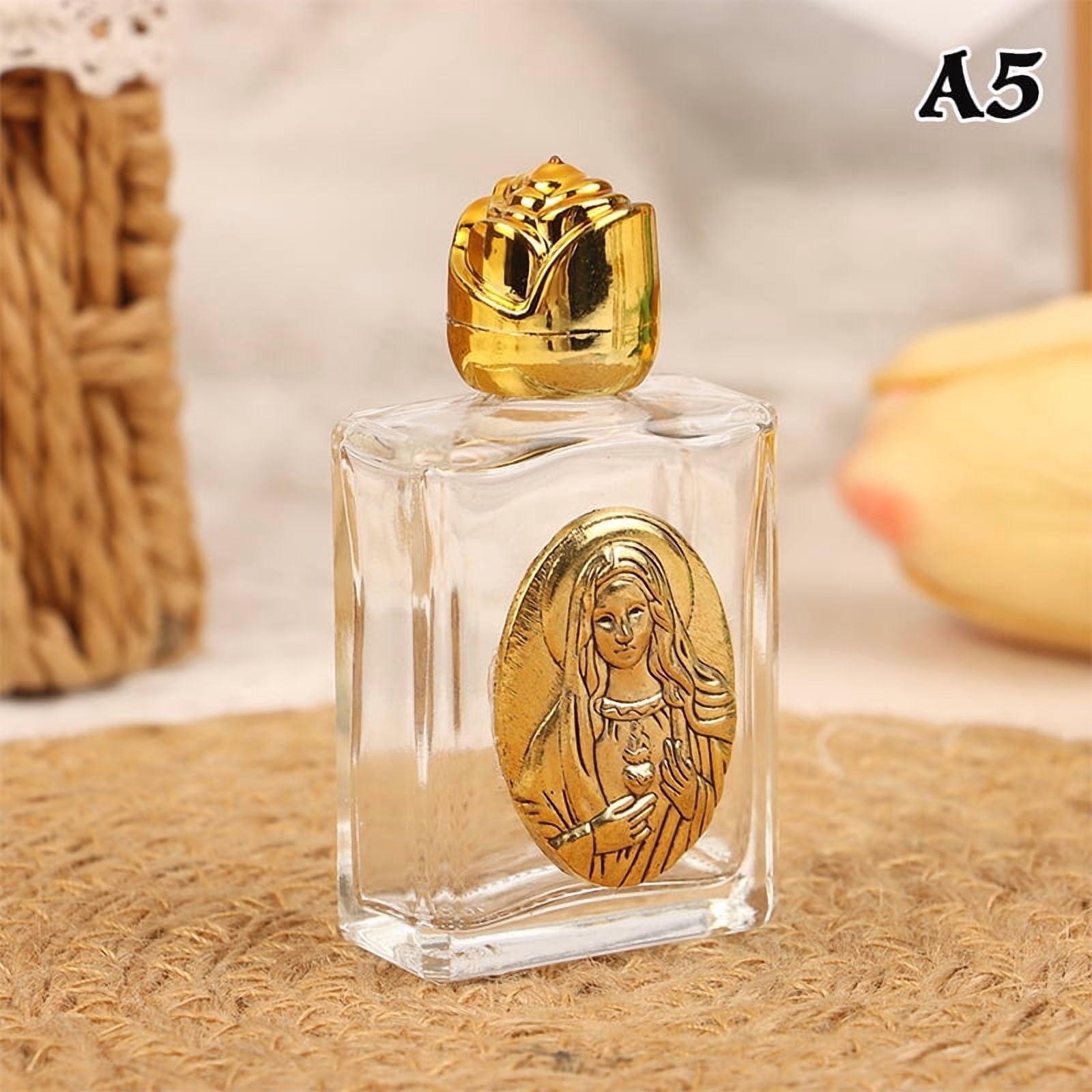 11 Types Of Glass Holy Water Jesus Bottle Religious Cross Bottle ...