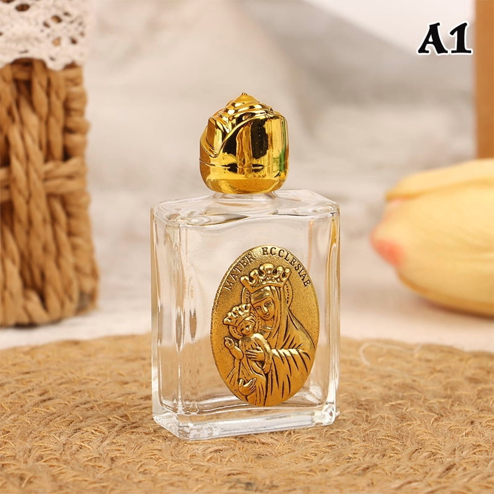 11 Types Of Glass Holy Water Jesus Bottle Religious Cross Bottle ...