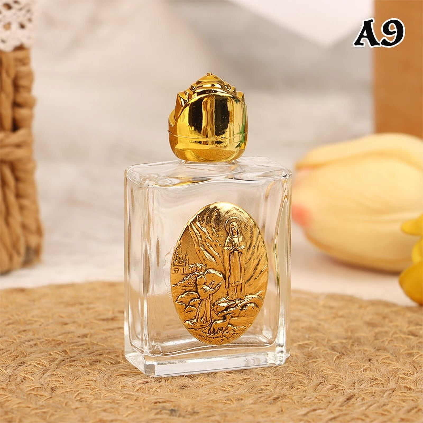 11 Types Of Glass Holy Water Jesus Bottle Religious Cross Bottle ...