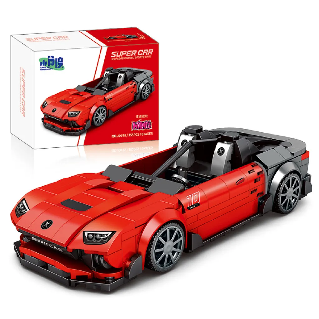 11 Types Speed Champions Car Hypercar Building Blocks MOC Construction ...