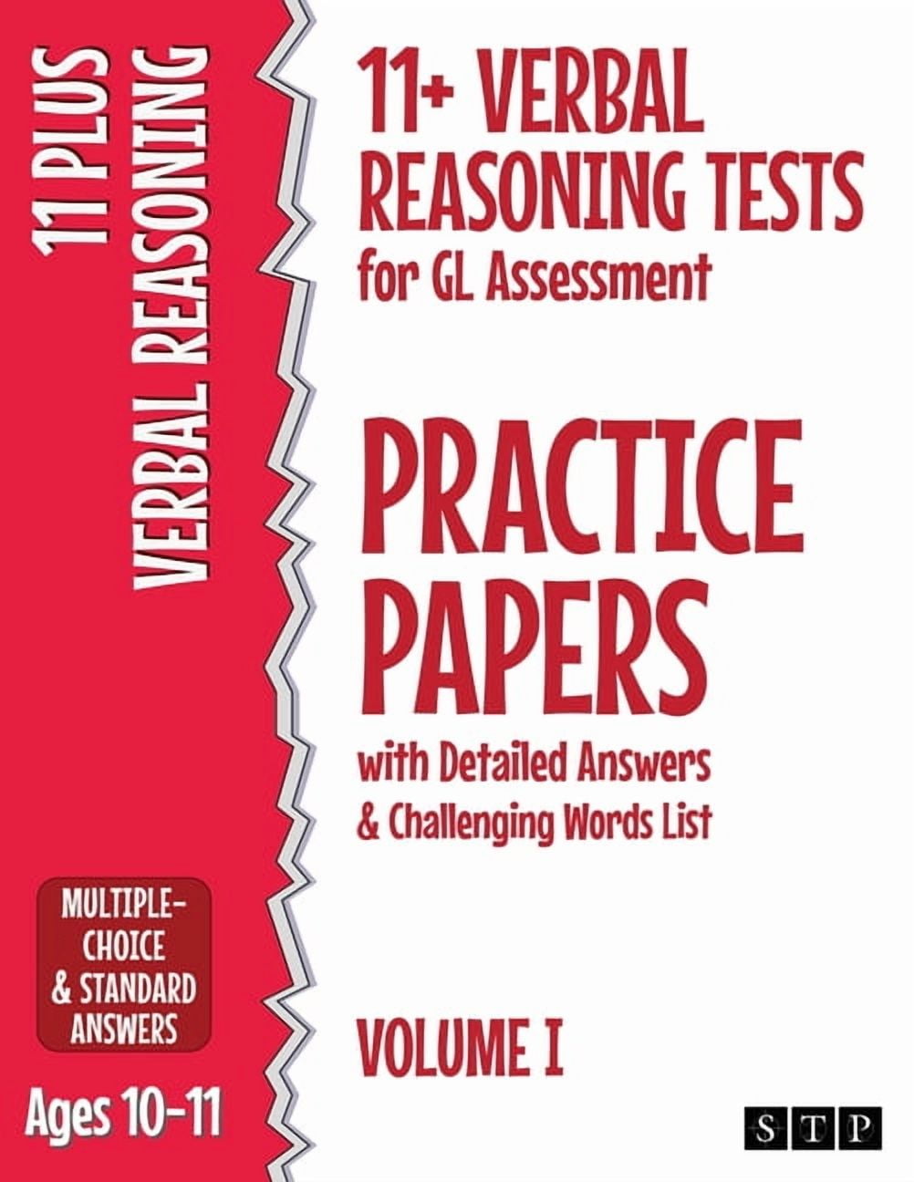 11+ Verbal Reasoning Tests for GL Assessment Practice Papers with ...