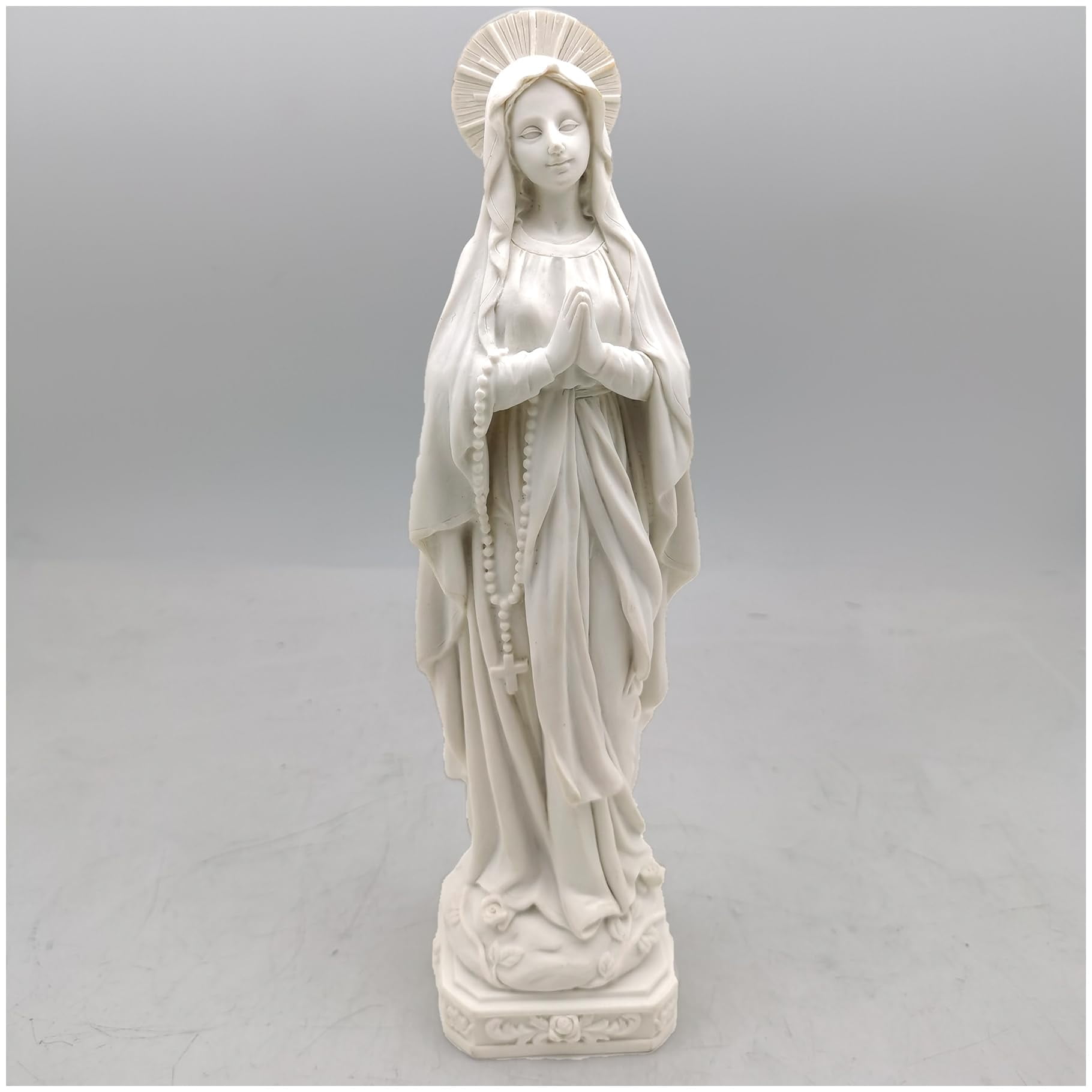 11 Inch Virgin Mary Statue - Our Lady of Lourdes Statue, Catholic ...
