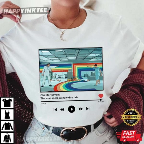 11 Vs 001 In Rainbow Room Stranger Things 4 T-Shirt - Walmart.com