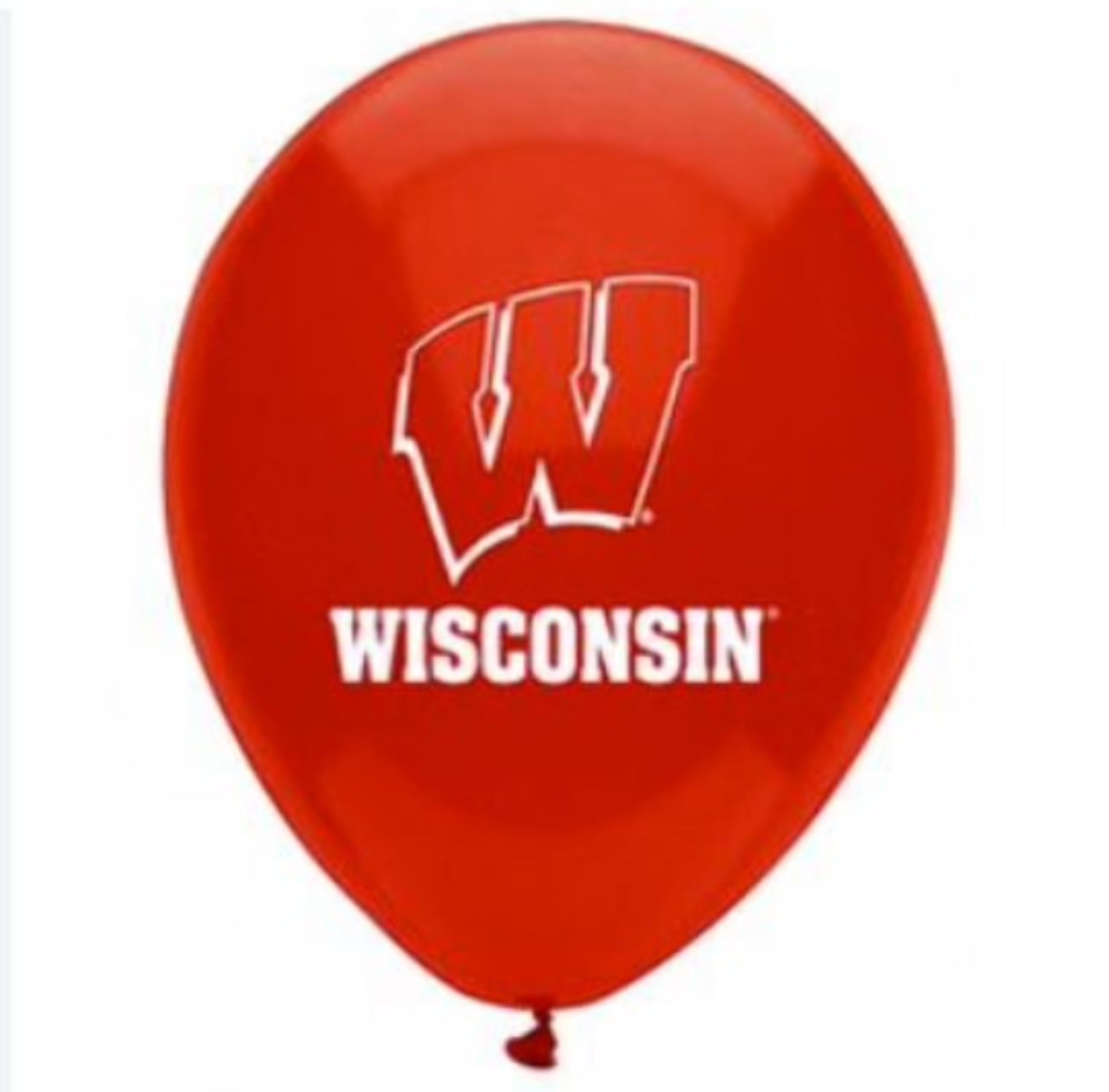 11" WISCONSIN BADGERS Latex Balloons • Party Supplies Decorations ...