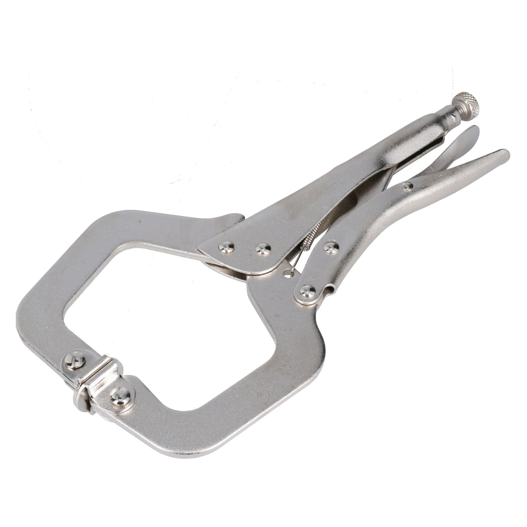 11” Welding C Clamp with Swivel Pads Fully Adjustable Quick Release ...