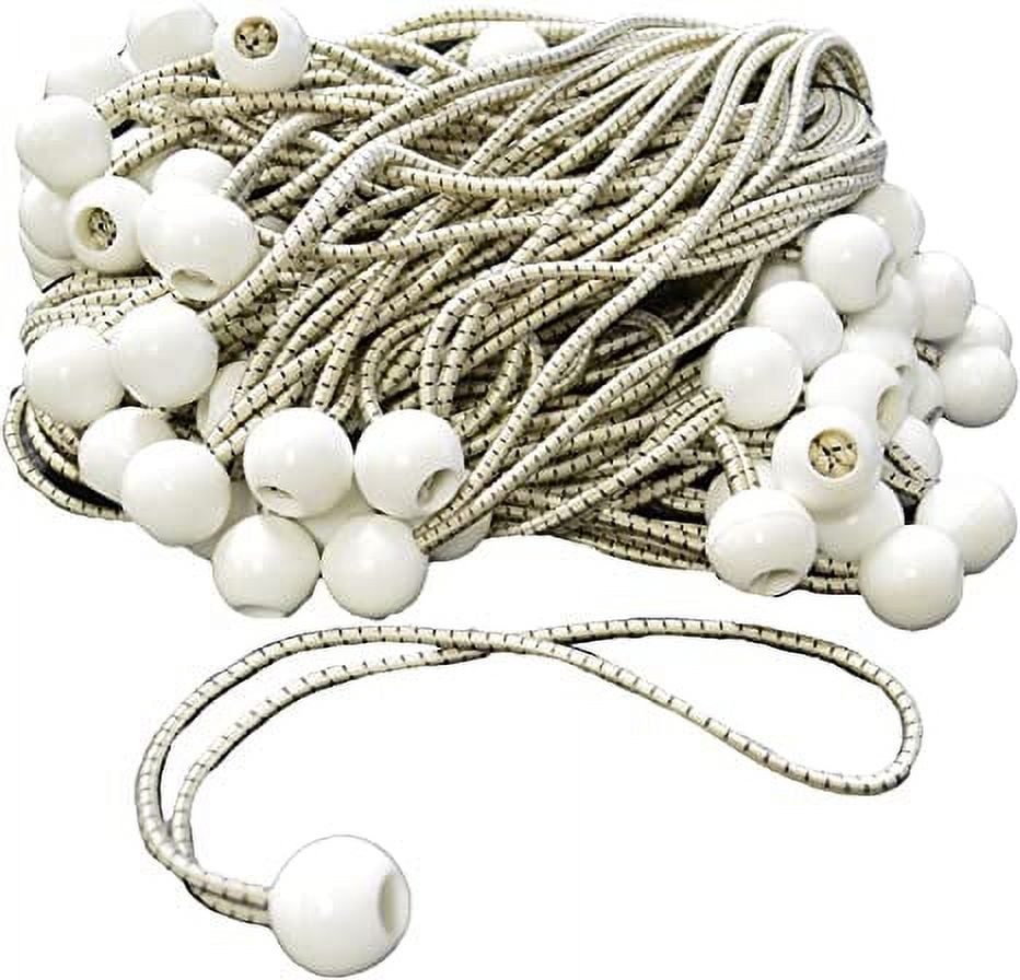 11" White Bungee Tarp Balls (100 Pack) - Walmart.com