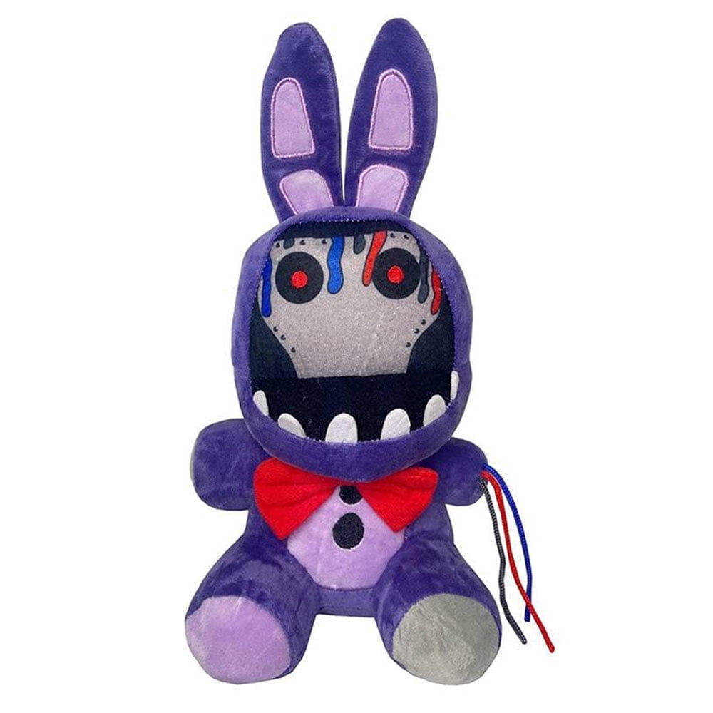 11" Withered Bonnie - Five Nights at Freddy's FNAF Purple Bonnie Plush ...
