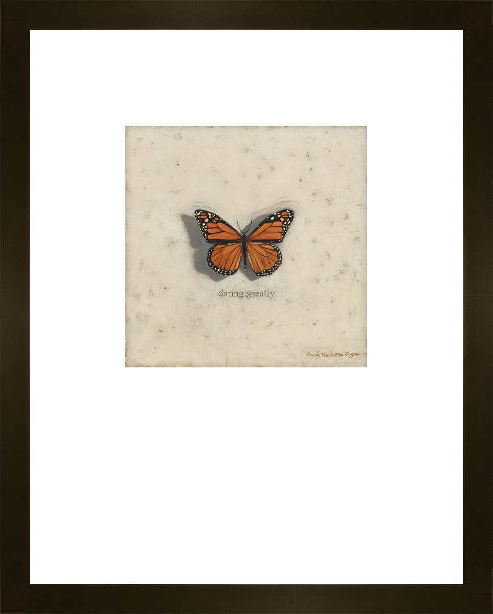 11 X 14 Daring Greatly Faux Mat by Sandy Freckleton Gagon - Walmart.com