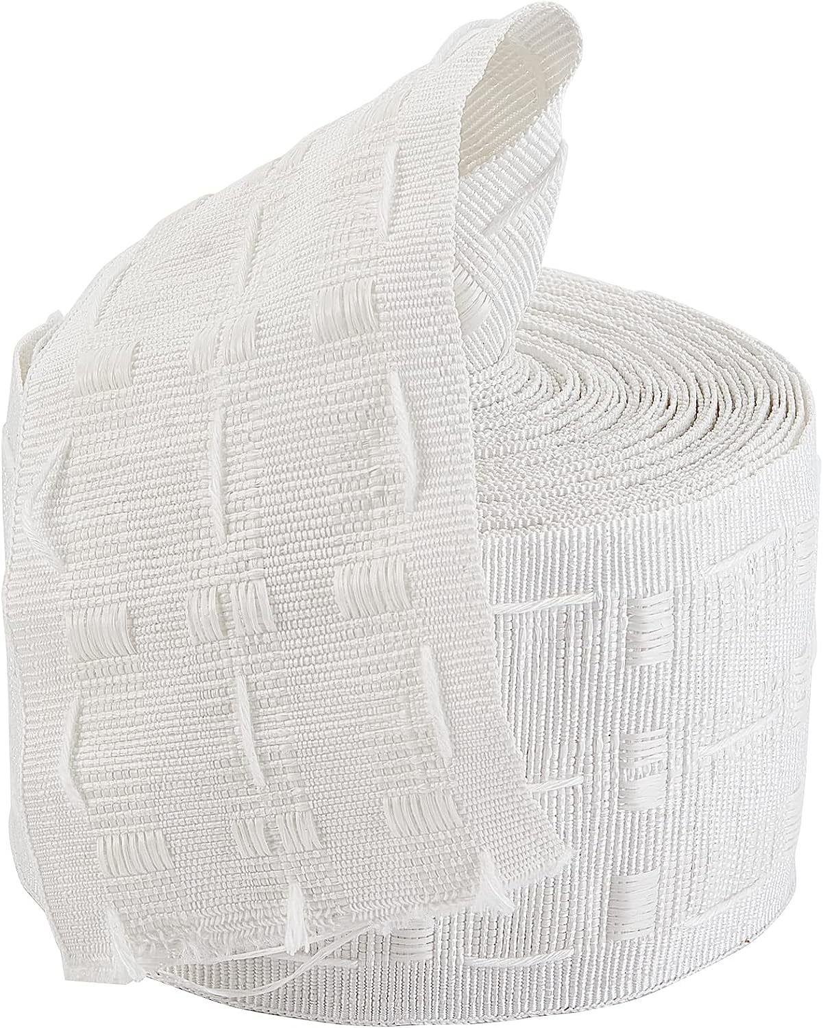 11 Yard x 3 Inch Wide Pleat Curtain Header Tape White Detachable Pencil ...
