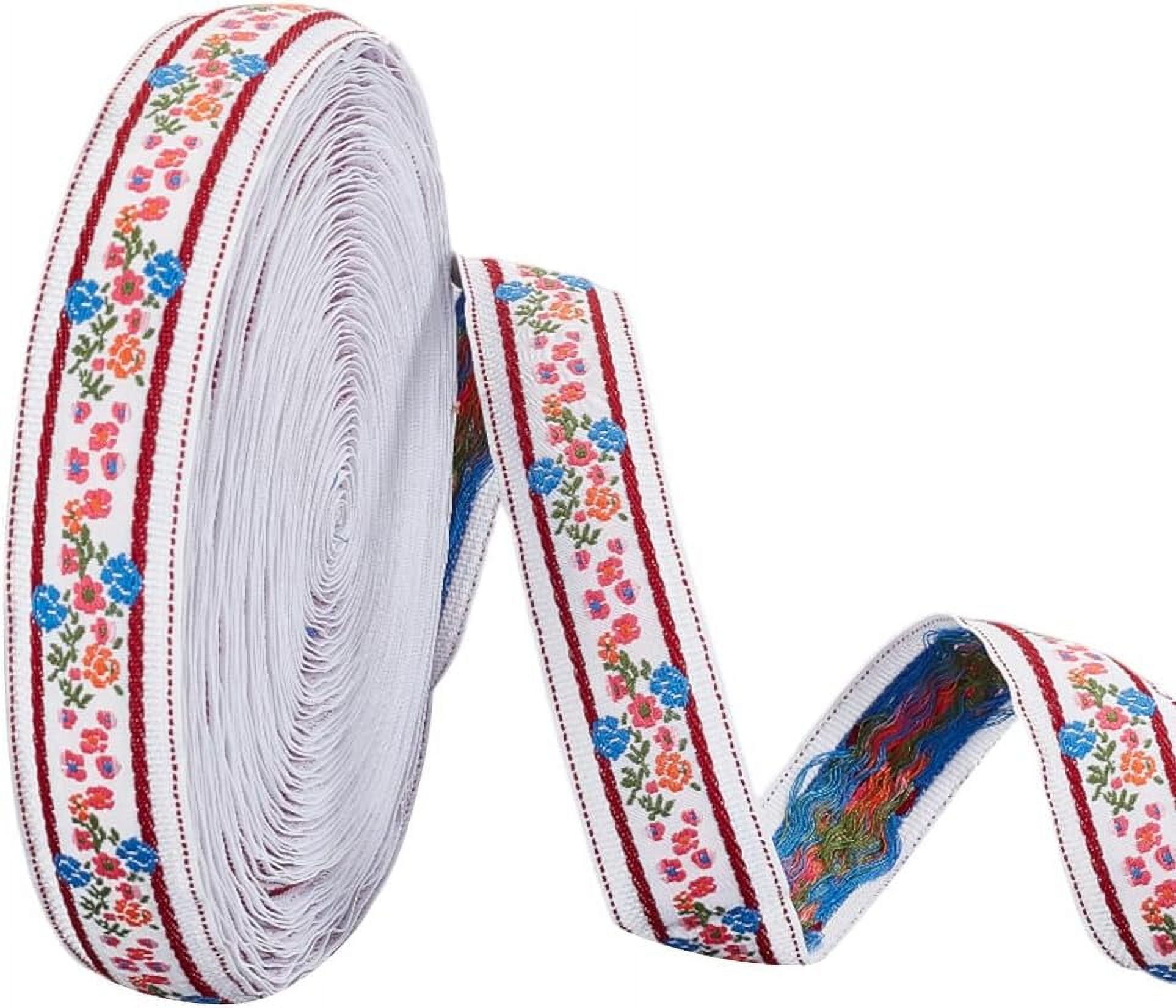 11 Yards Ethnic Embroidered Ribbon Trim 1.18