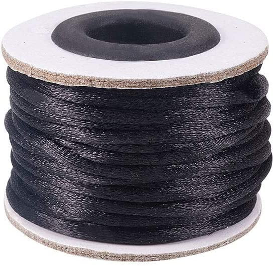 11 Yards Rattail Nylon Lift Shade Thread Cord 2mm Shiny Satin Trim Cord ...