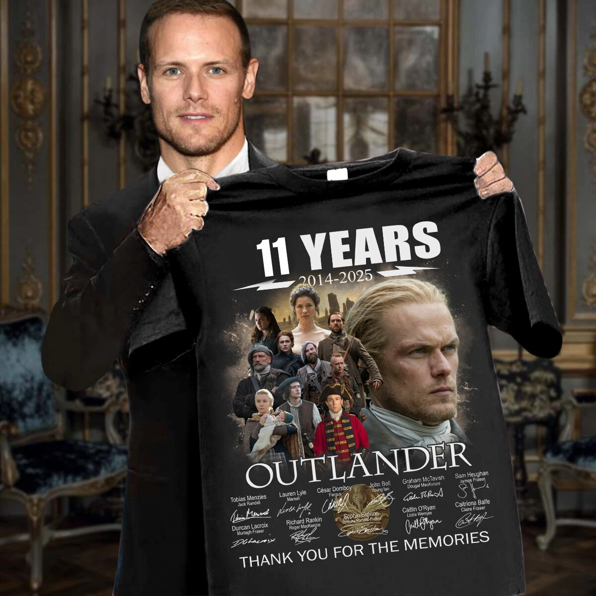 11 Years 2014 2025 Outlander Signatures Thank You For The Memories ...