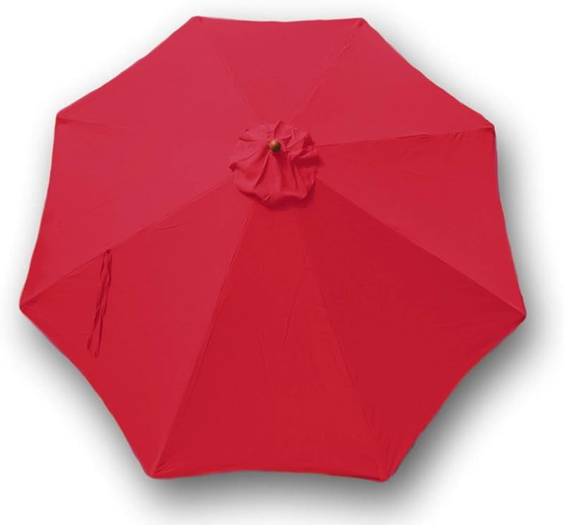 11 foot 8 Ribs Replacement Umbrella Canopy For Outdoor Octagonal Market ...